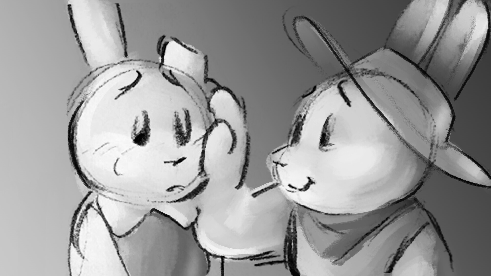 Isobel Cassidy - Ceramic Rabbit Storyboards