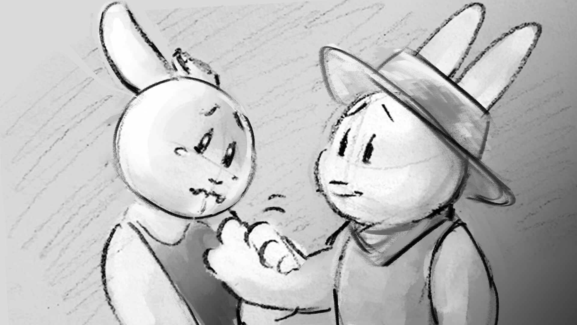 Isobel Cassidy - Ceramic Rabbit Storyboards