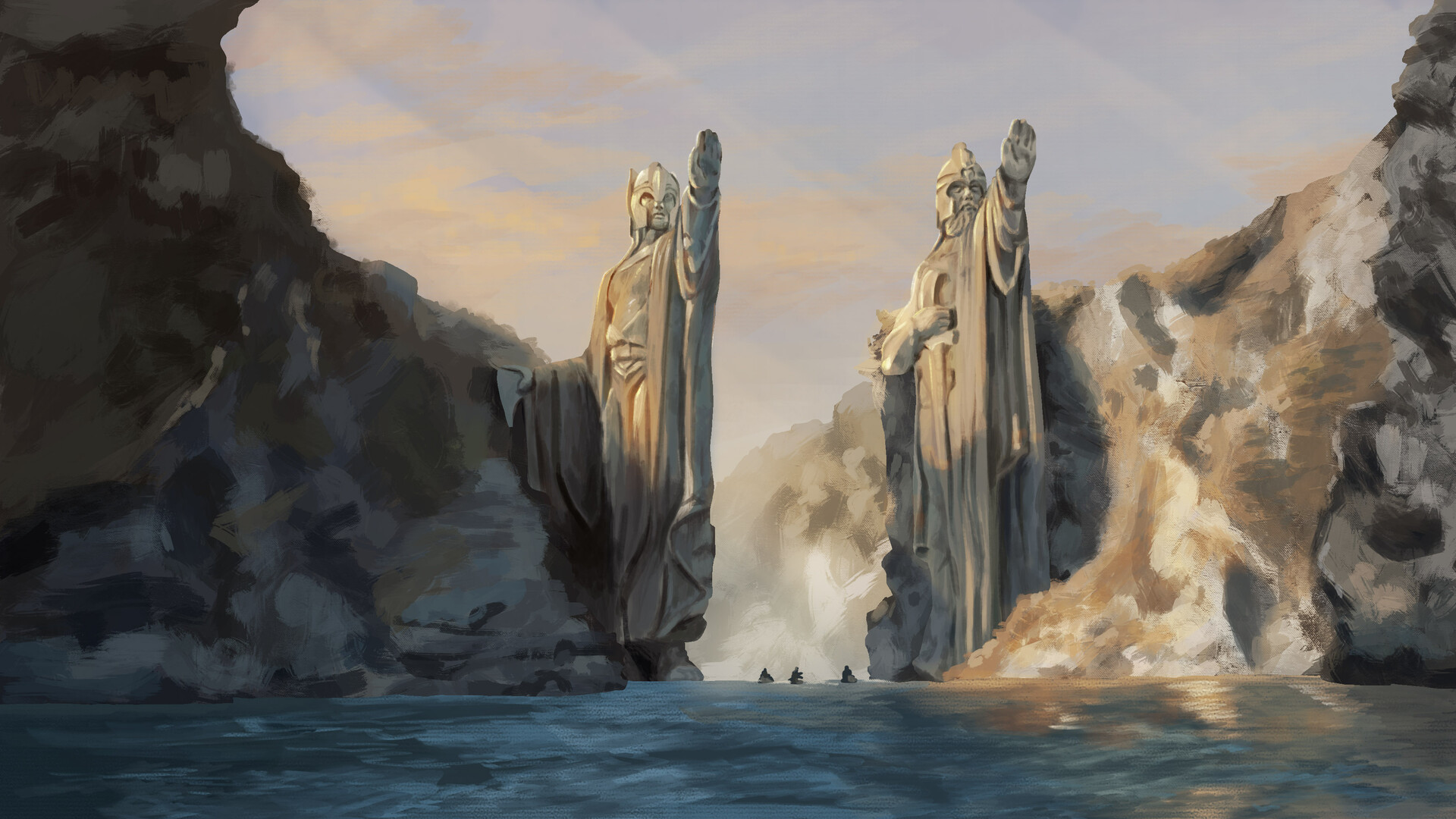 ArtStation - The Argonath