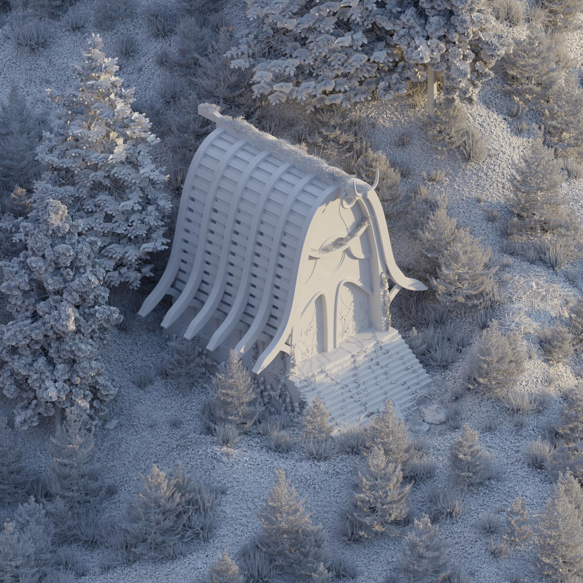 Roman Pavlovski - No Name - Iso 3D art