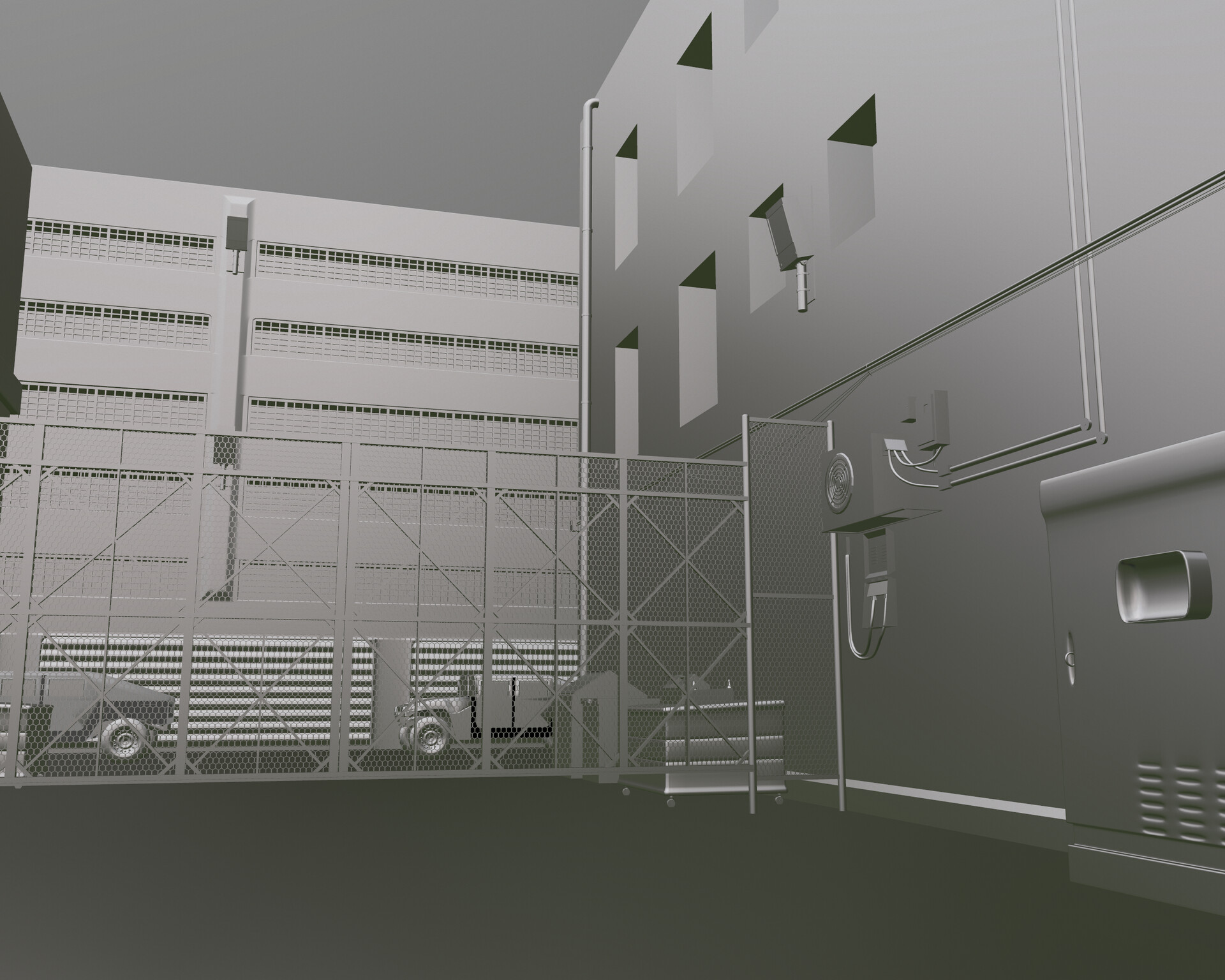 ArtStation - 3d night environment