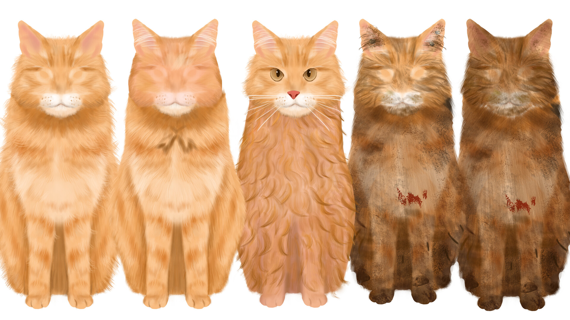 ArtStation - Rescue poor cat animation