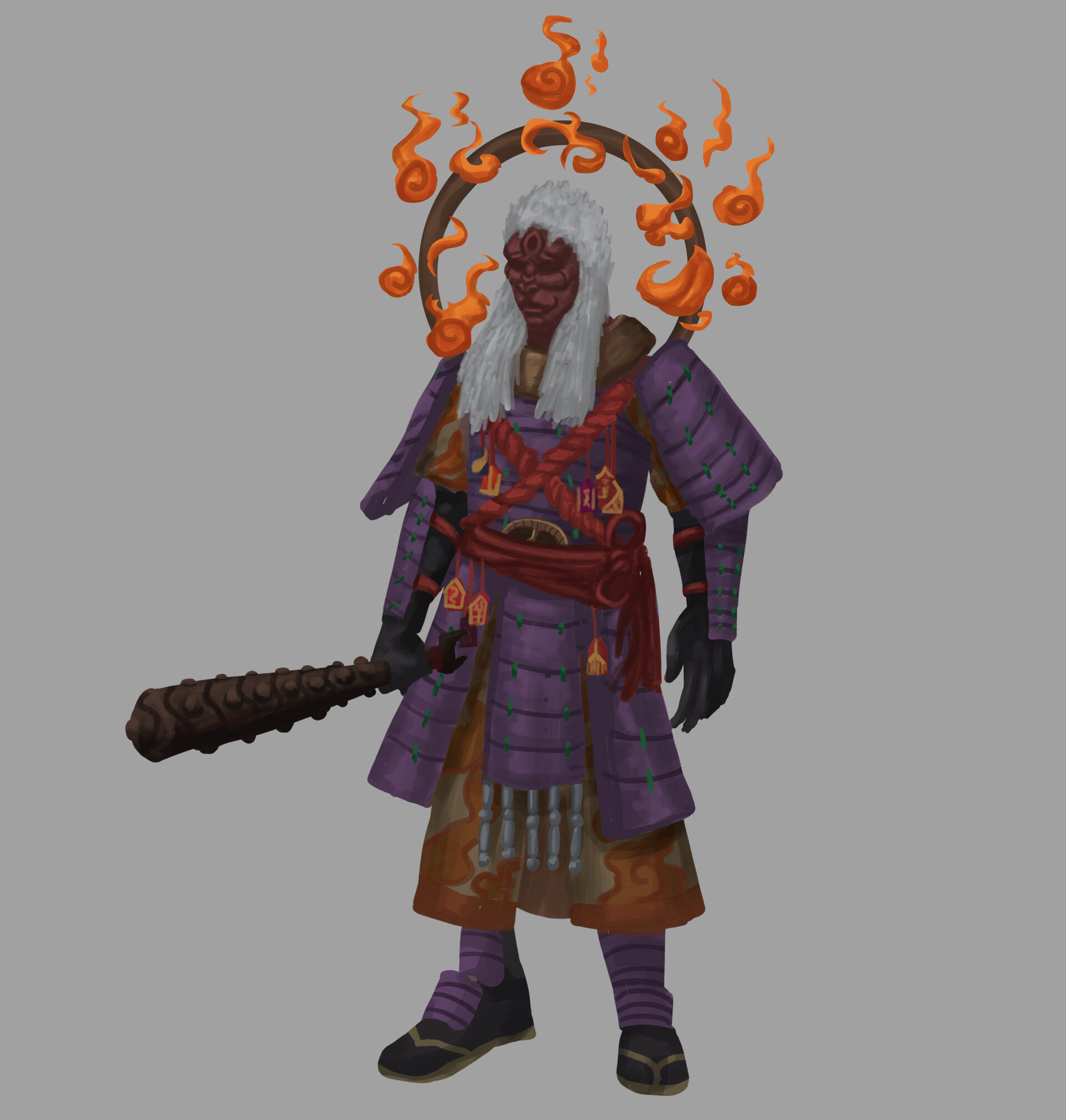 ArtStation - Yasha- Protector of the divine realm