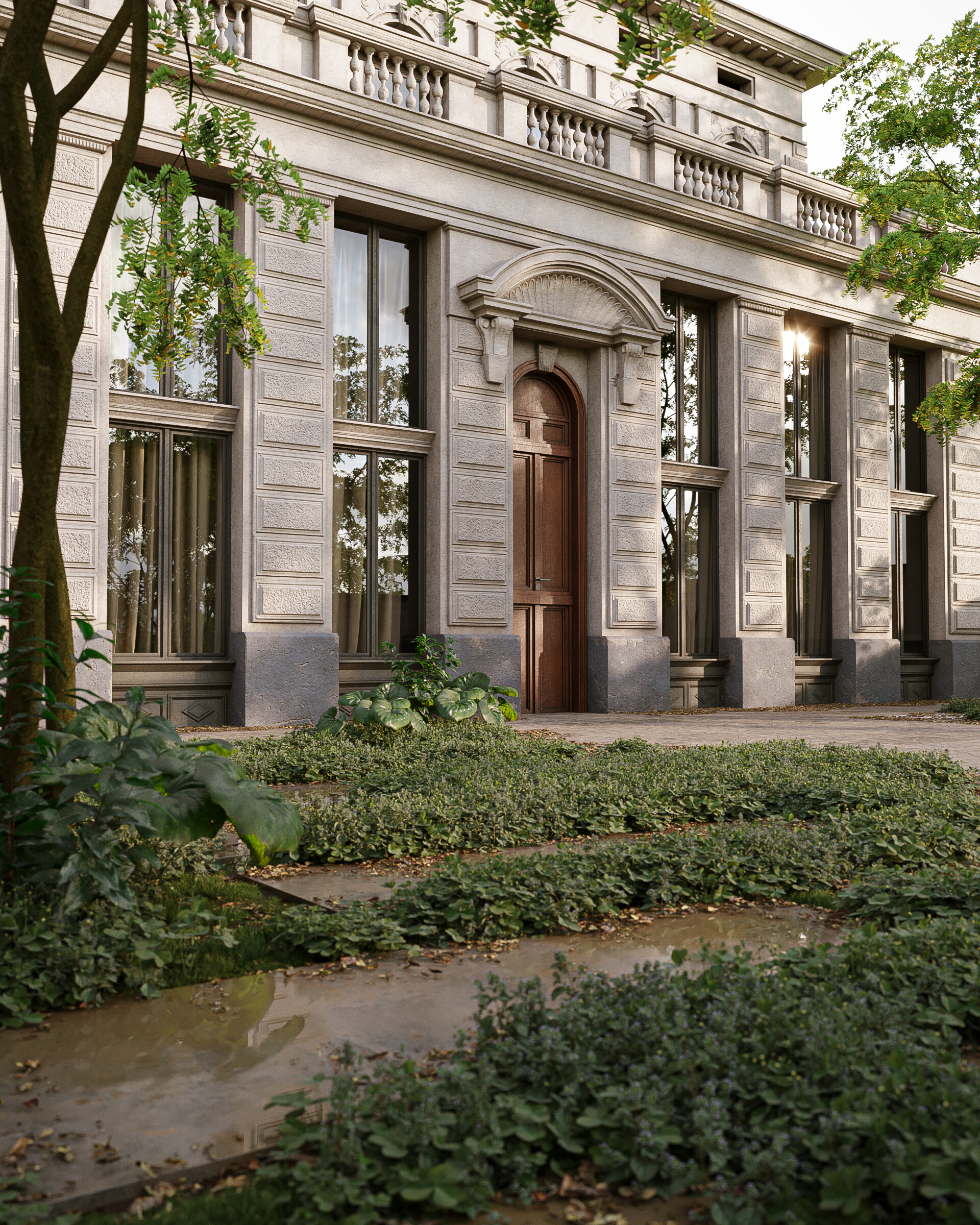 ArtStation - Royalty Mansion CGI