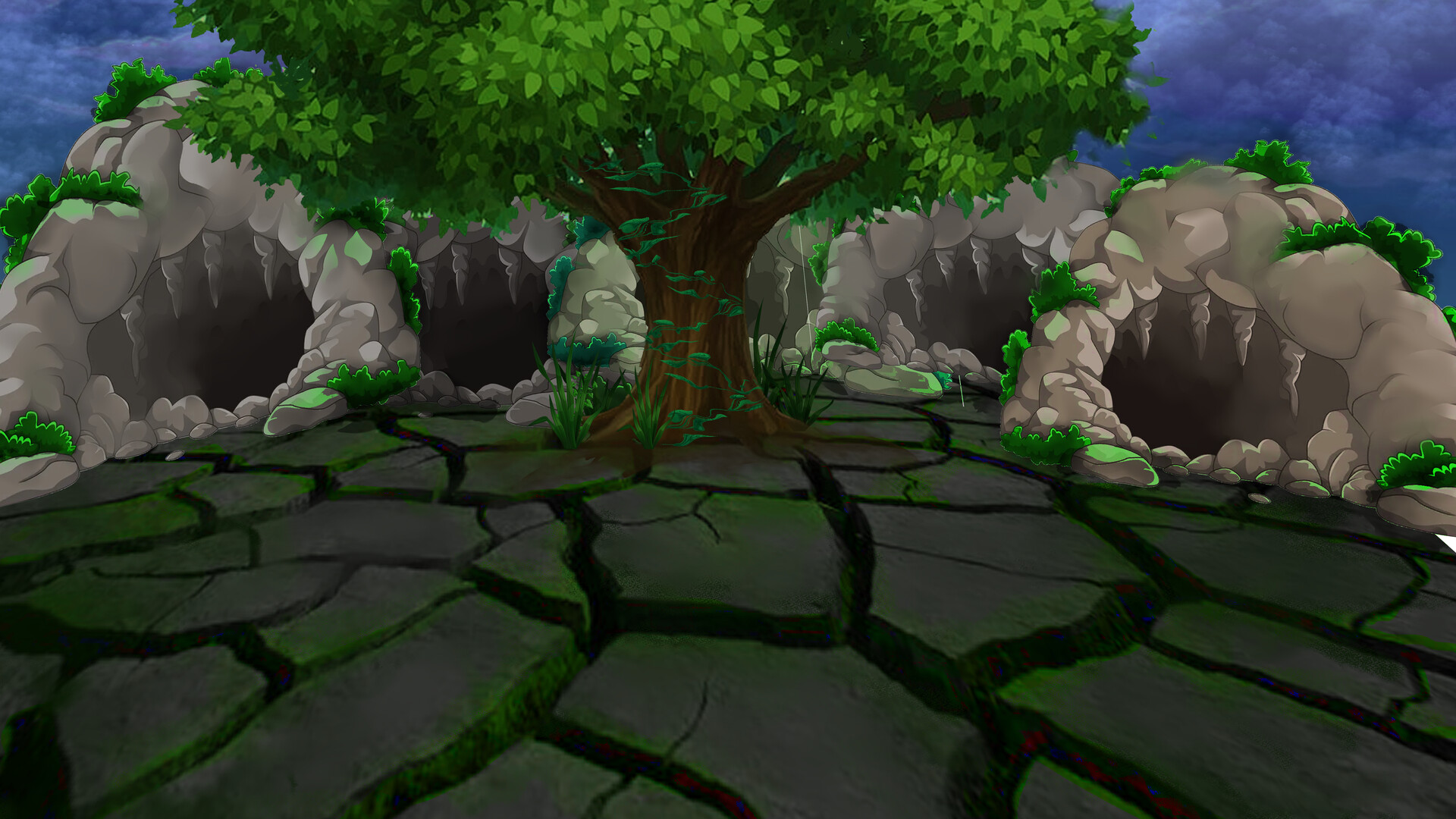 ArtStation - forest concept