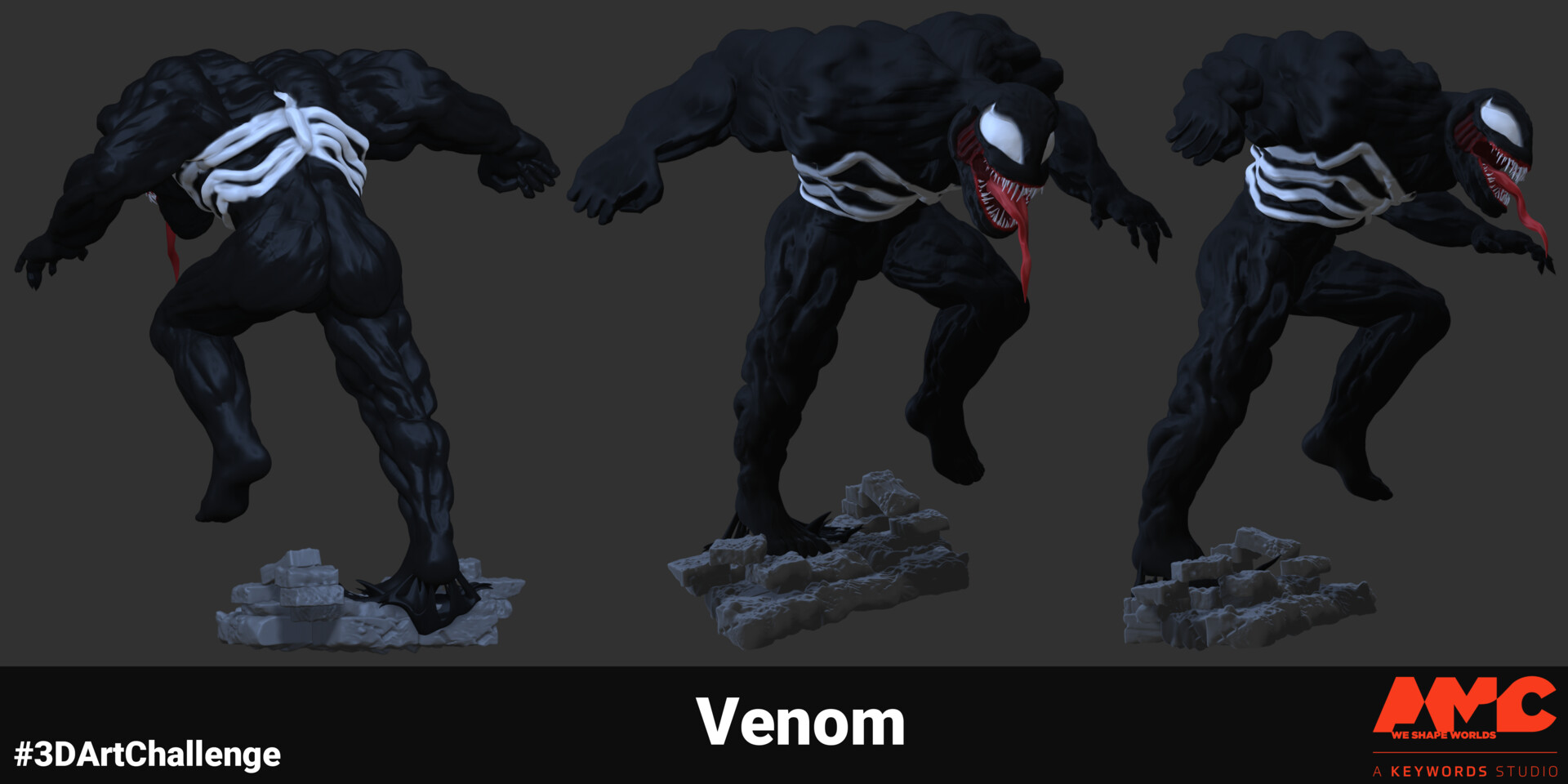 ArtStation - Venom 3D Sculpt