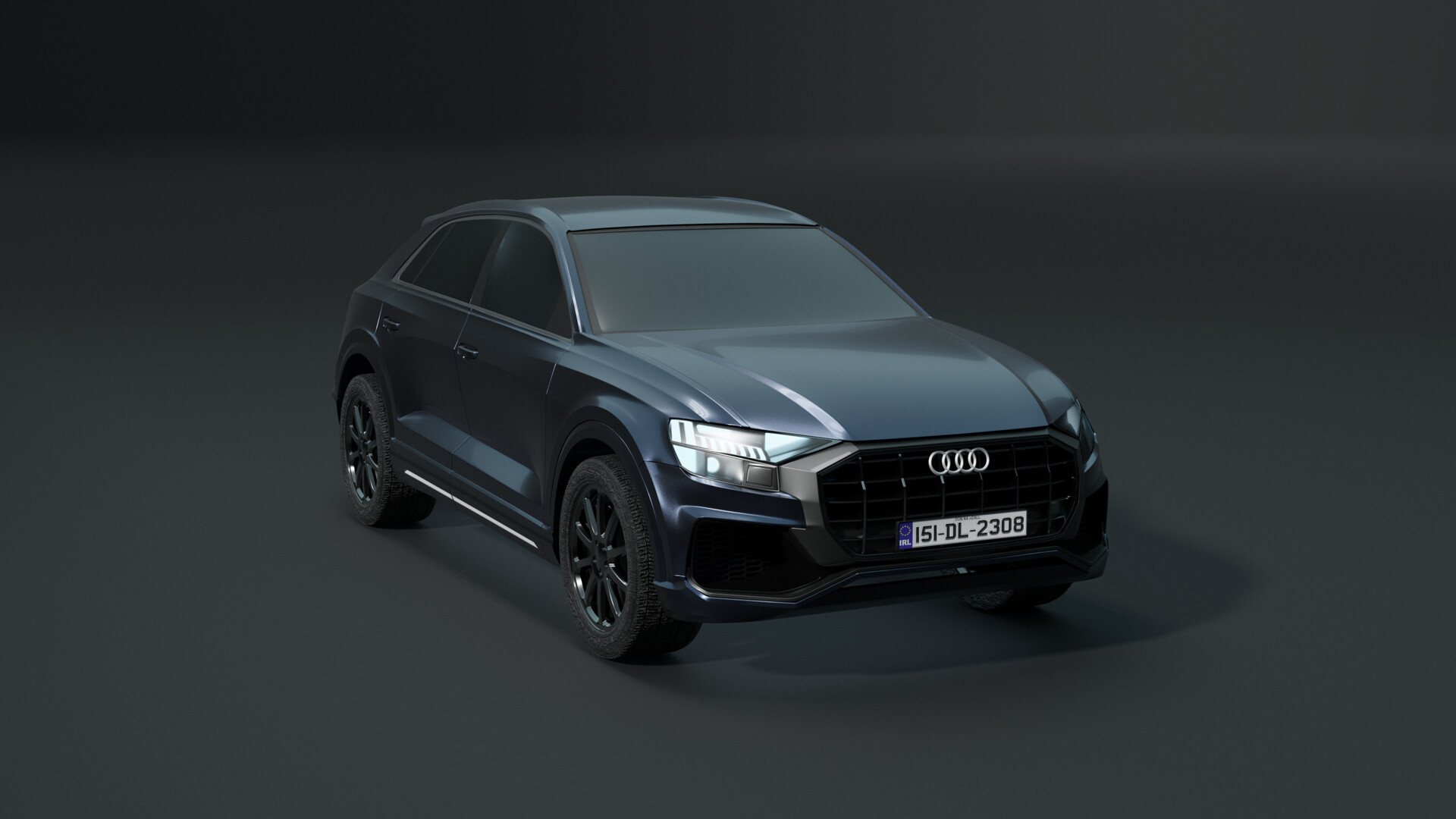 ArtStation - AUDI Q8 3D model