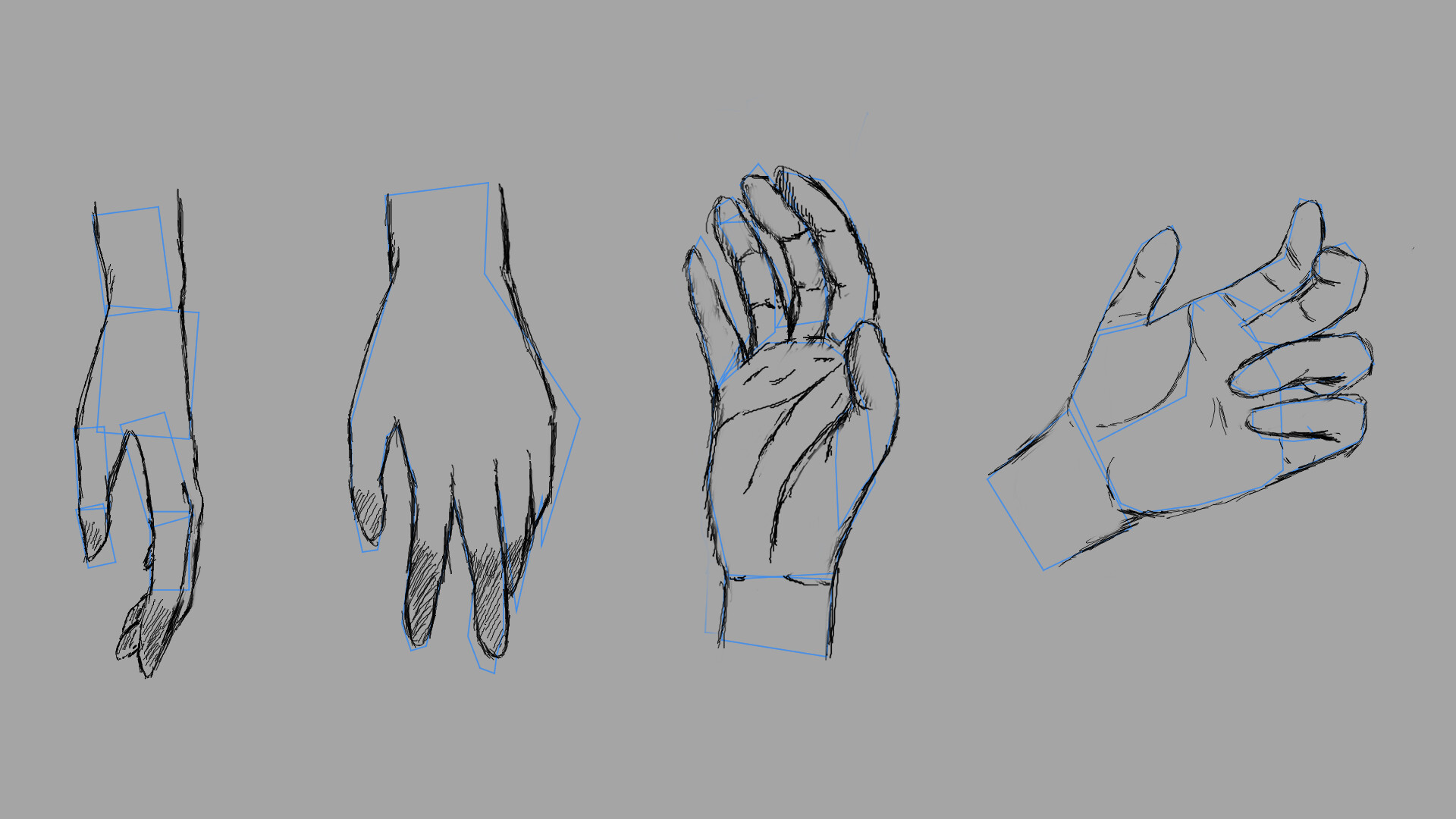 ArtStation - Hand postures
