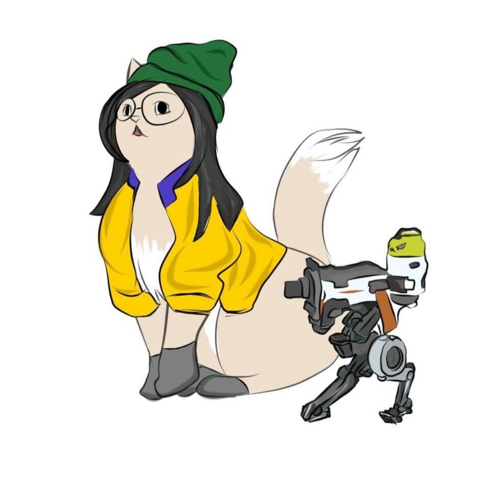 ArtStation - Killjoy cat design (Valorant)