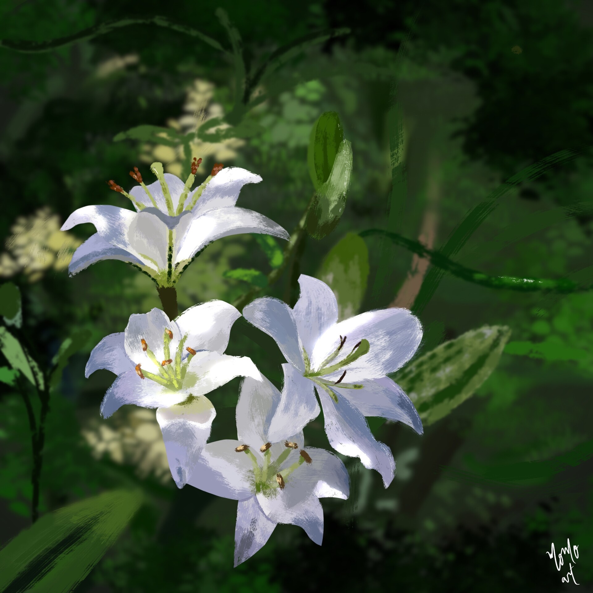 ArtStation - The Flower of Light