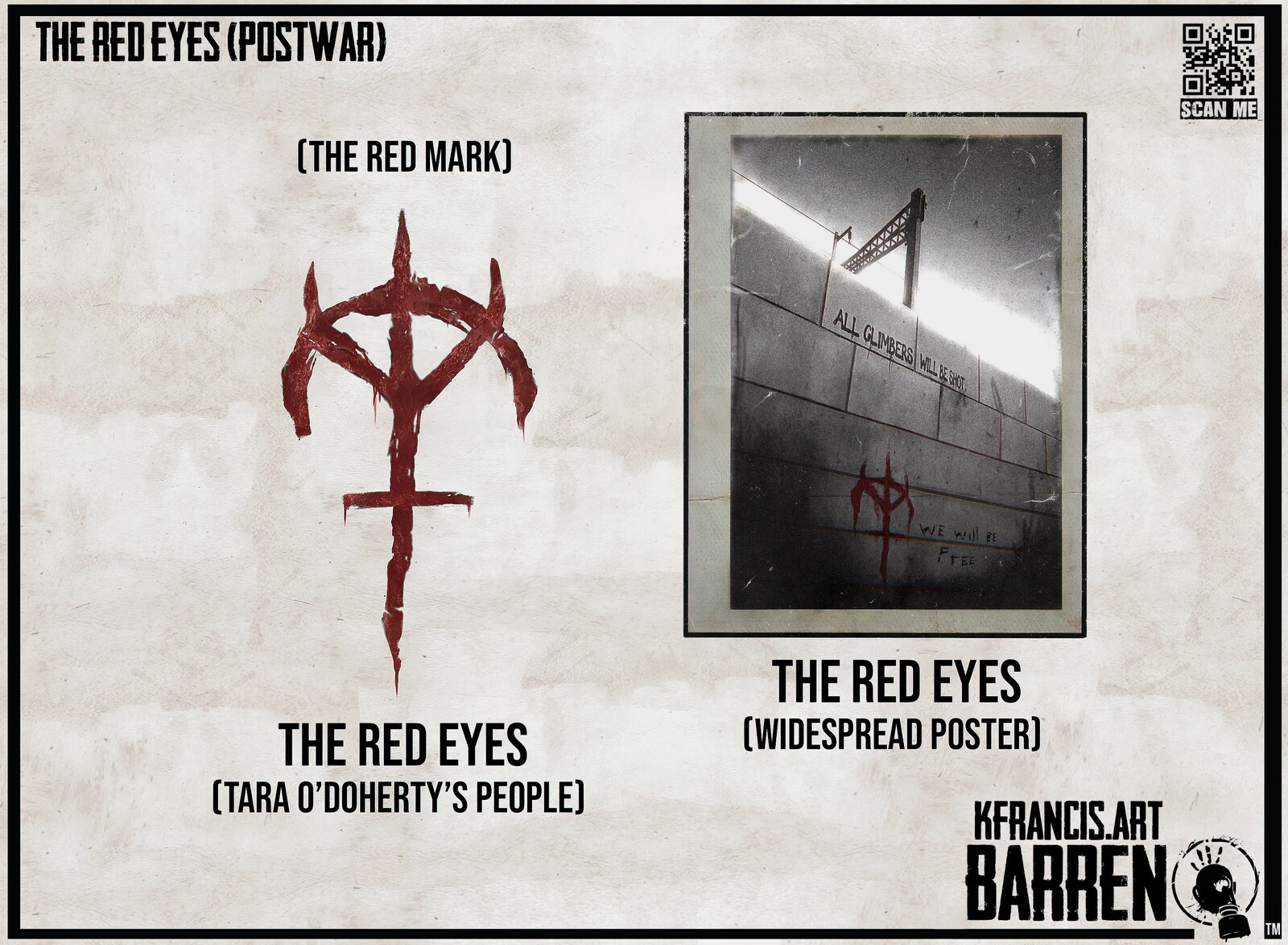 Keegan Francis - Barren | The Red Eyes (postwar) | The Unbroken Kingdom