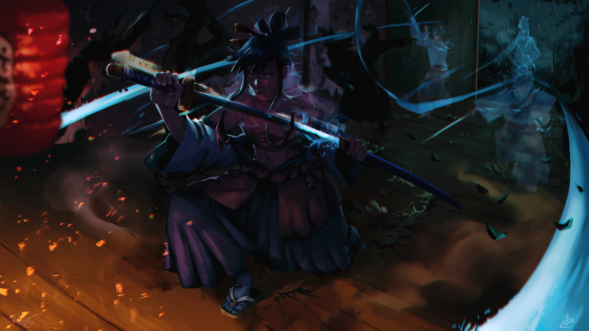 ArtStation - Sword Art: Ghost Slash