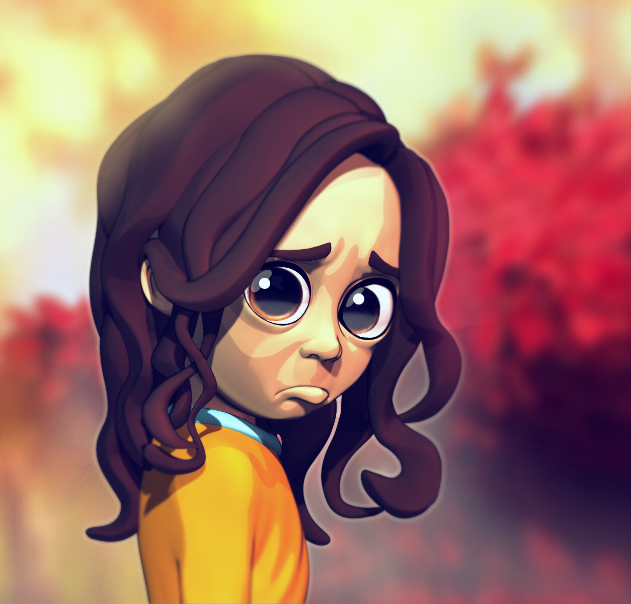 ArtStation - "Despair" - Sculpt inspired from my daughter