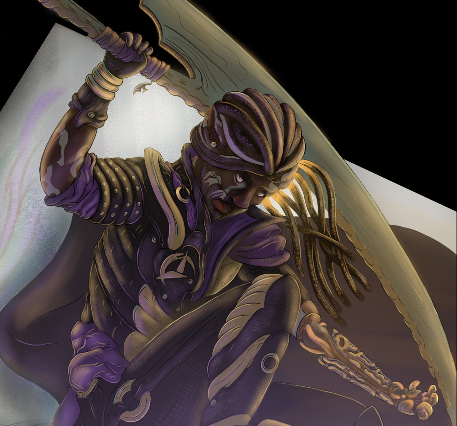 ArtStation - The Auxilia Knight - DnD Character Art