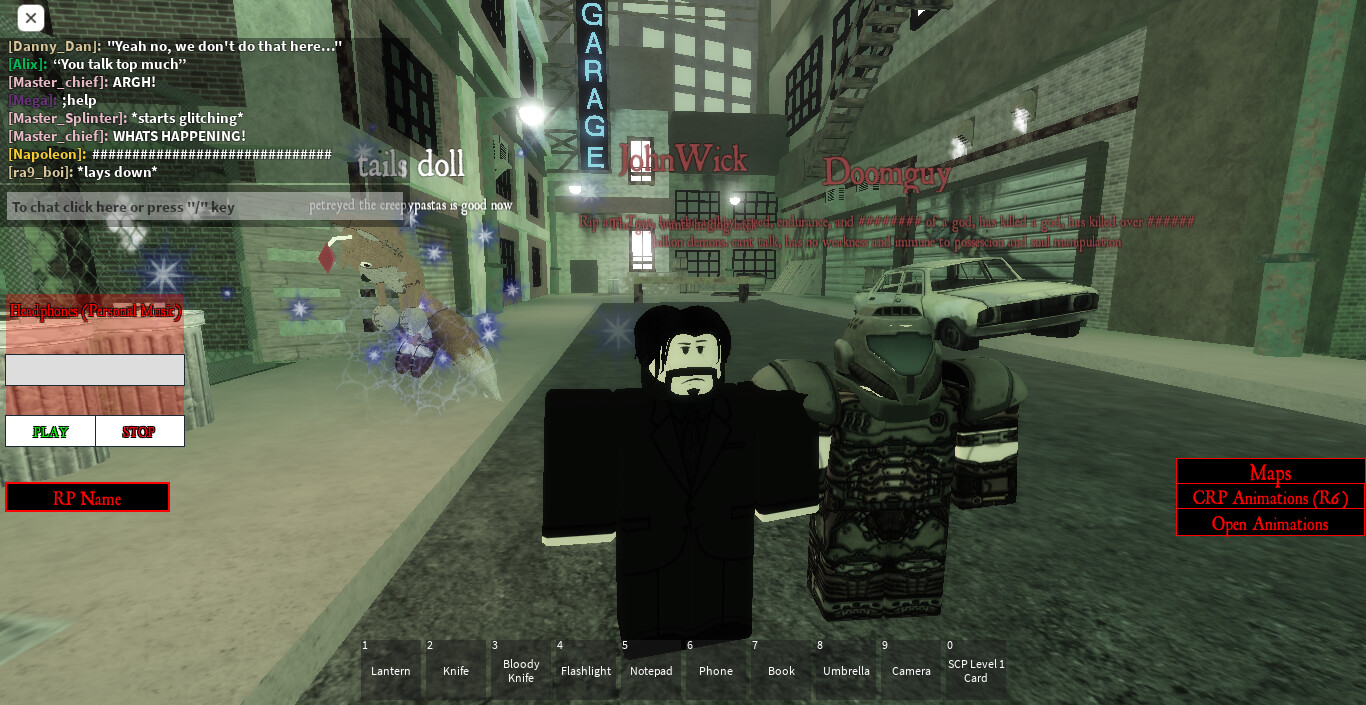 ArtStation - Doomguy and John Wick