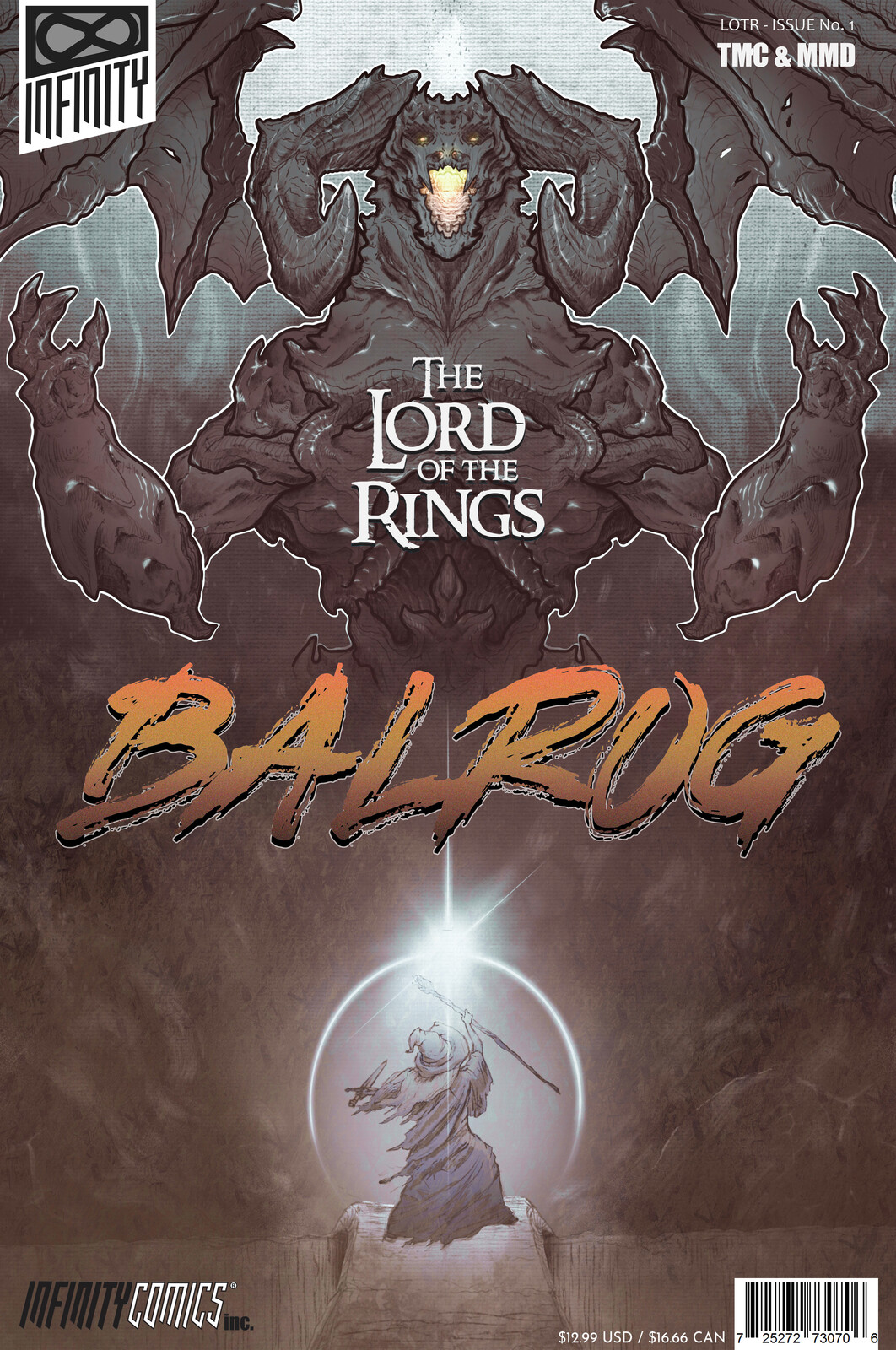 TY CARROLL - LOTR - Balrog Cover