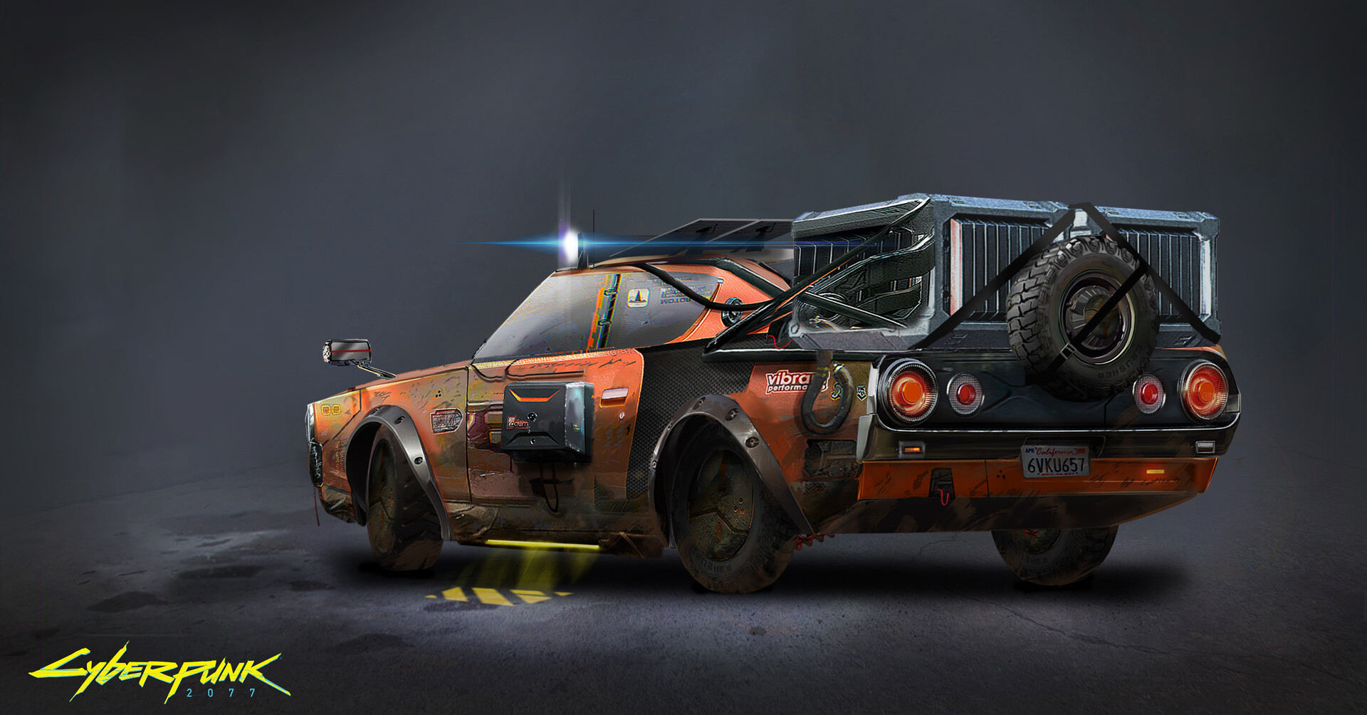 Clément Dumonceaux - Cyberpunk 2077 Concept Car fan art