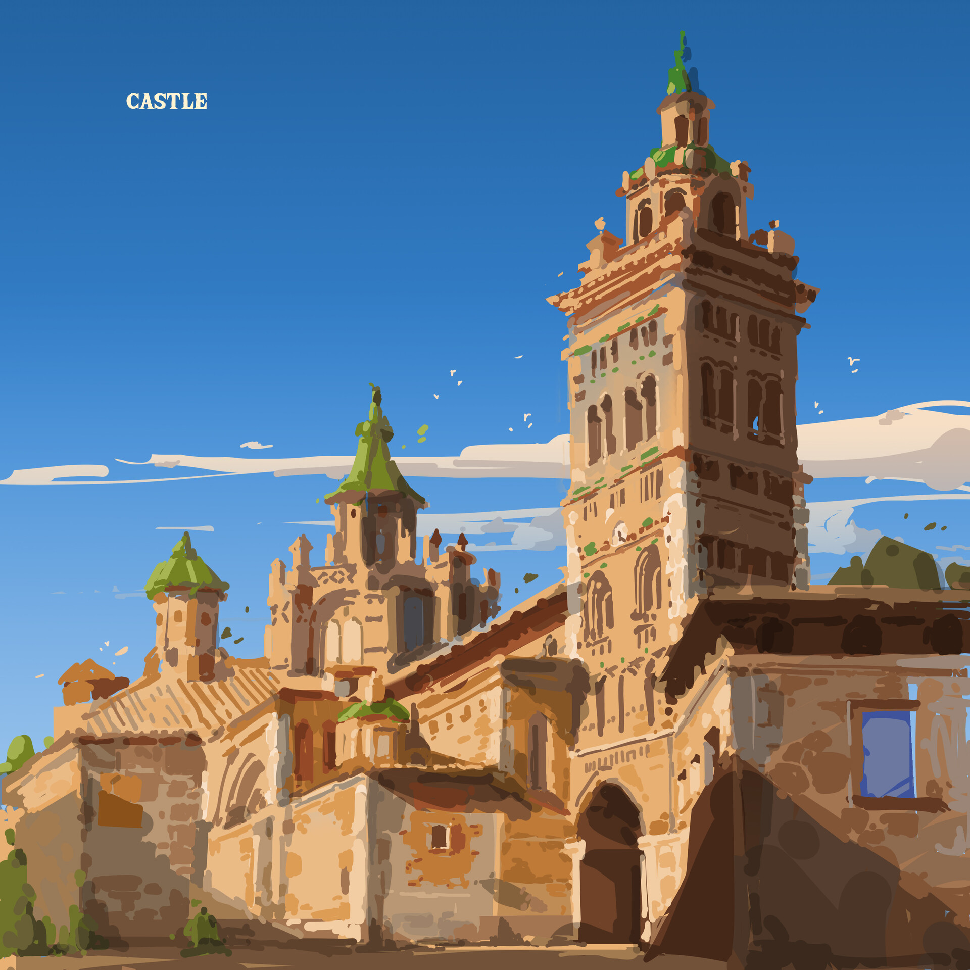 ArtStation - castle