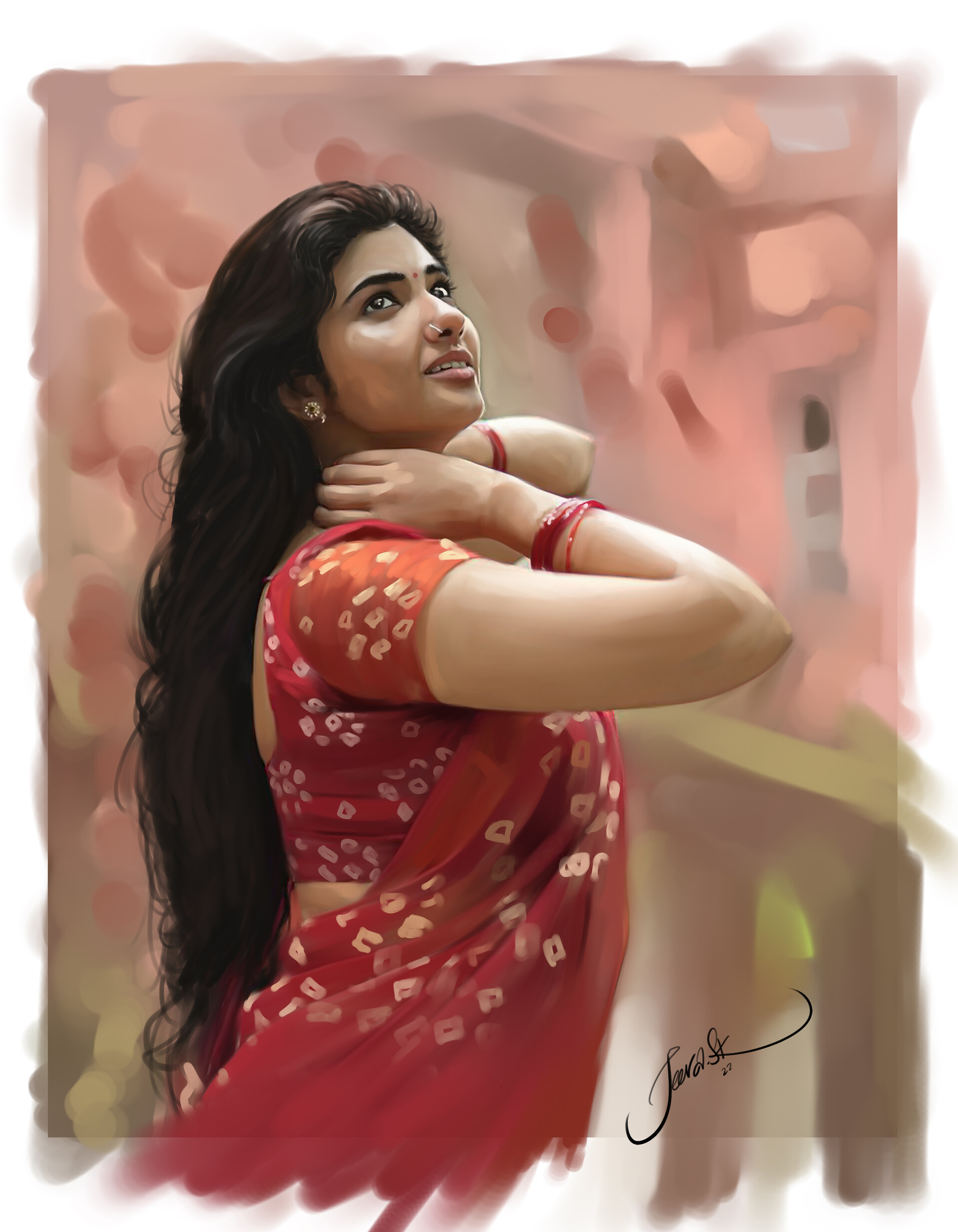Jeeva Artist - Pragya Nagra Art Work 2022 #Pragya_Nagra #painting