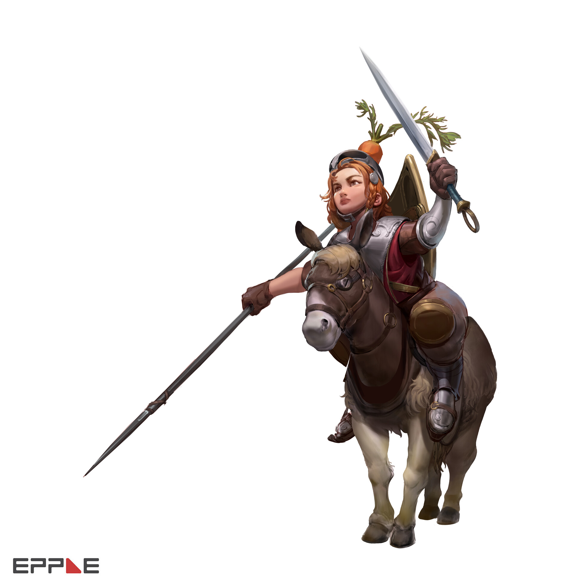 ArtStation - The donkey knight
