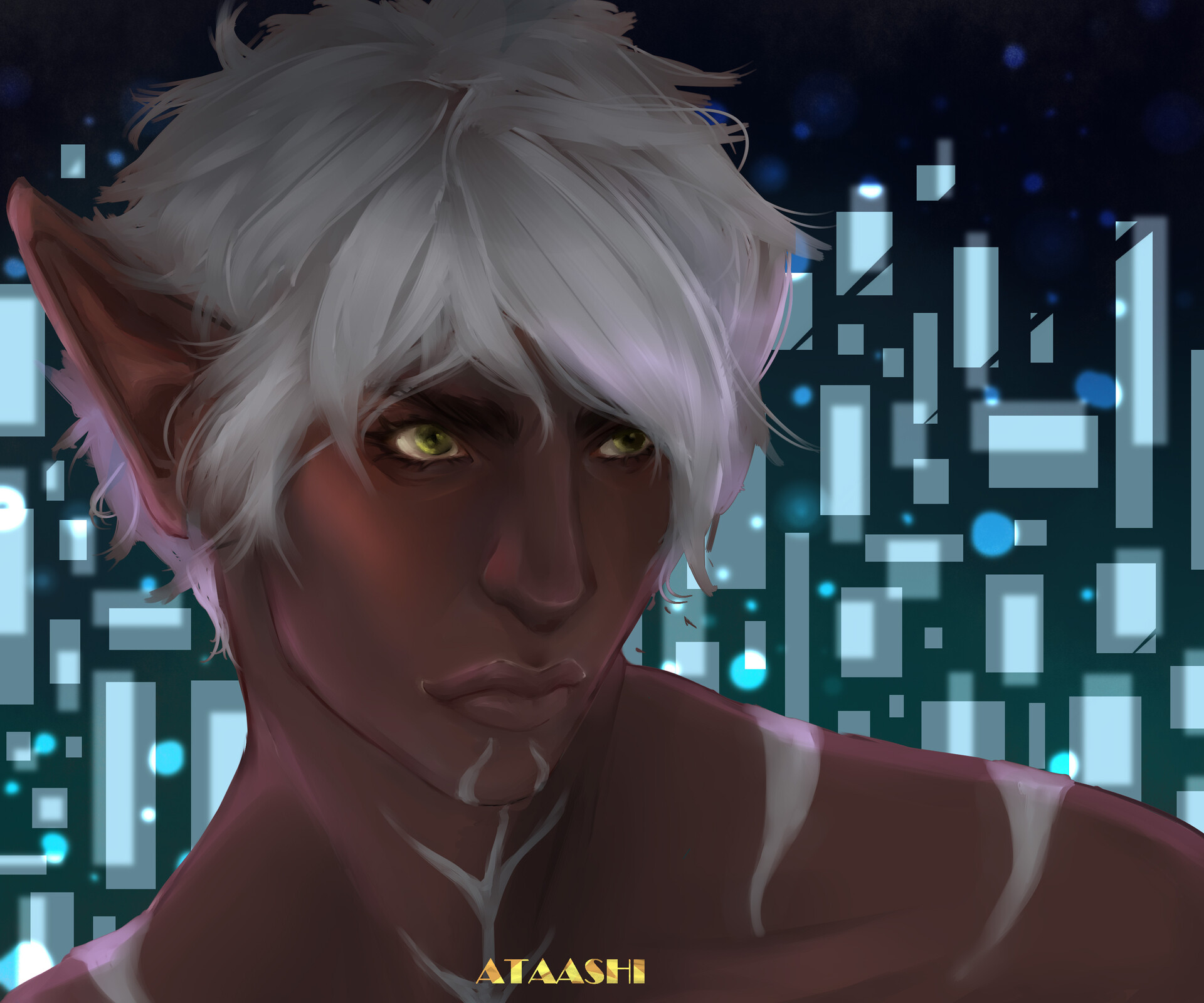 ArtStation - Fenris(Dragon Age fanart)