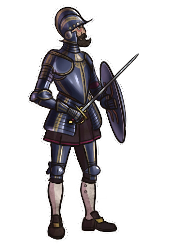 Mullraugh - [Low Fantasy] Castiglione Conquistador Rodelero