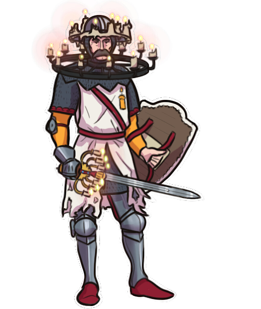 ArtStation - [Low Fantasy] Candle Soldier