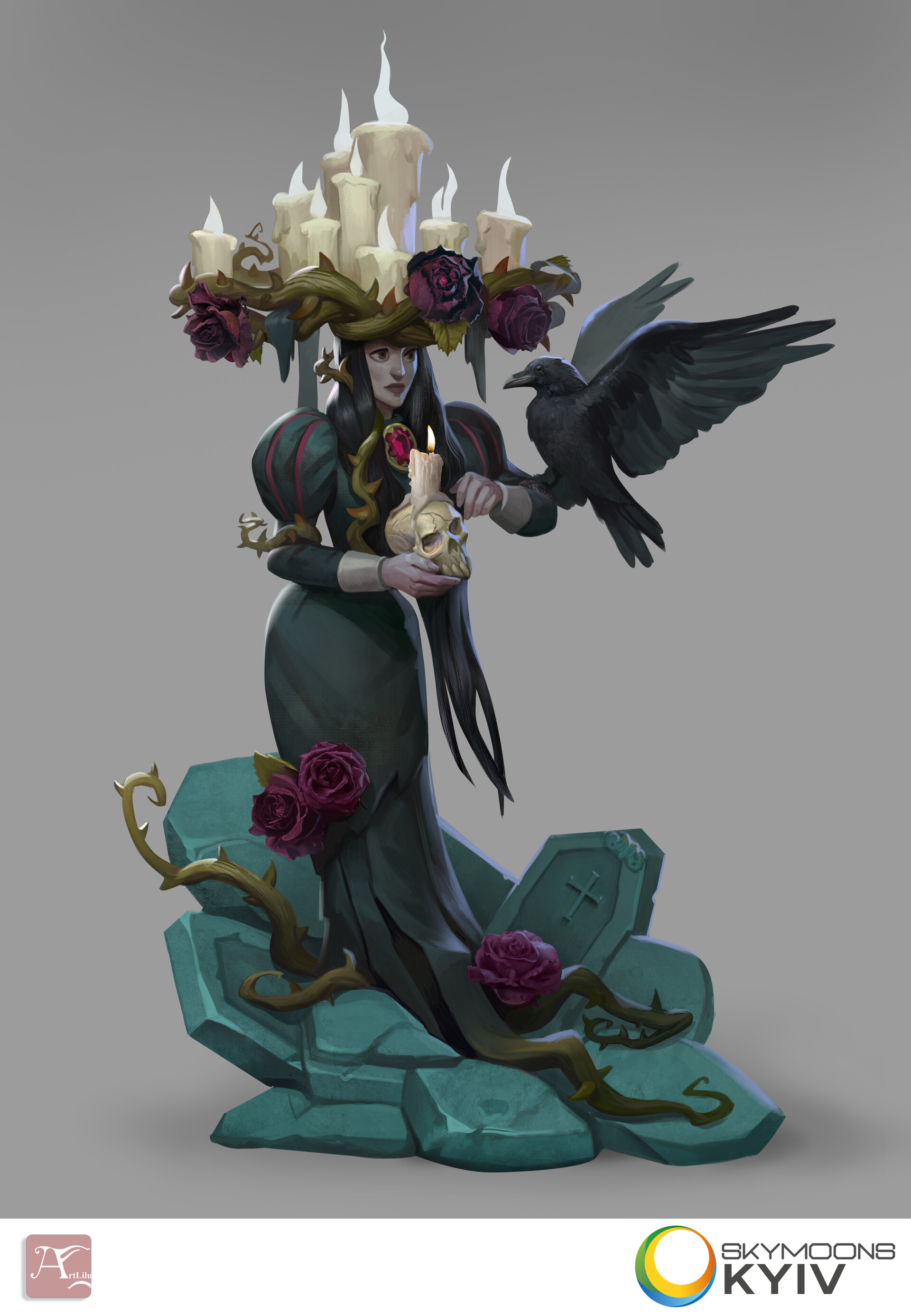 ArtStation - Dark Lady