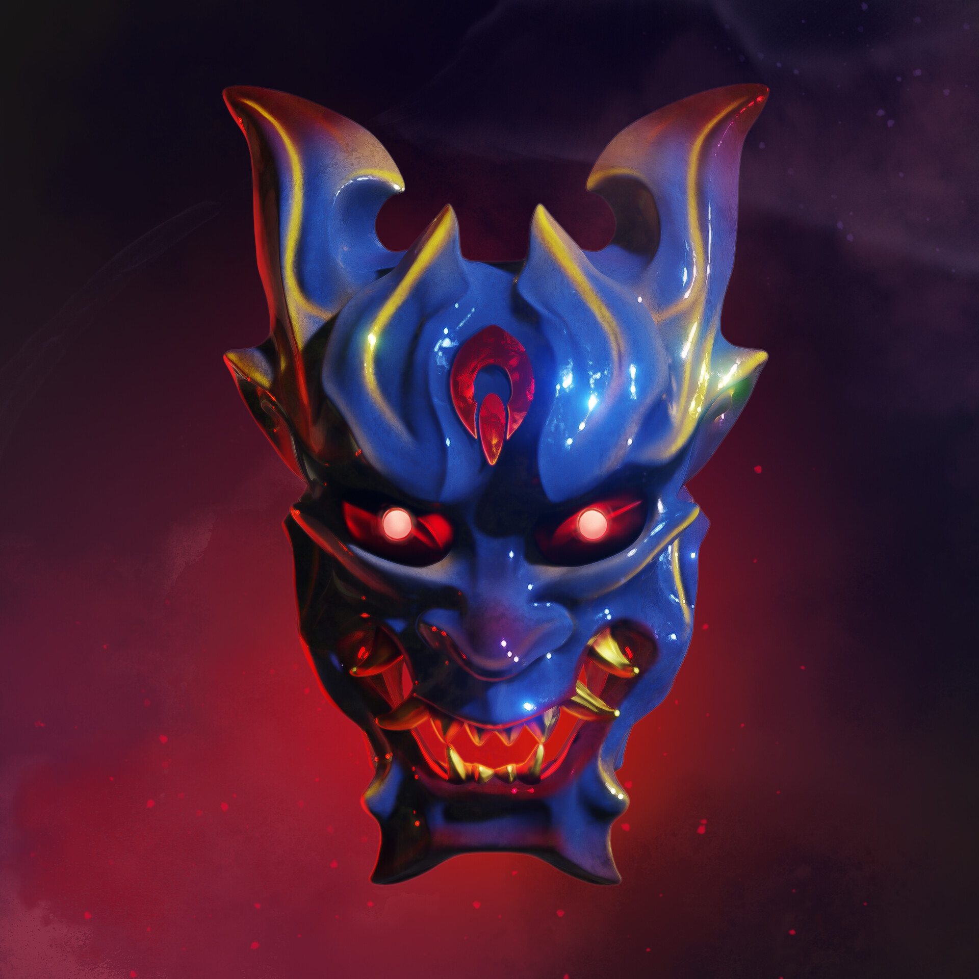 ArtStation - Japanese Mask