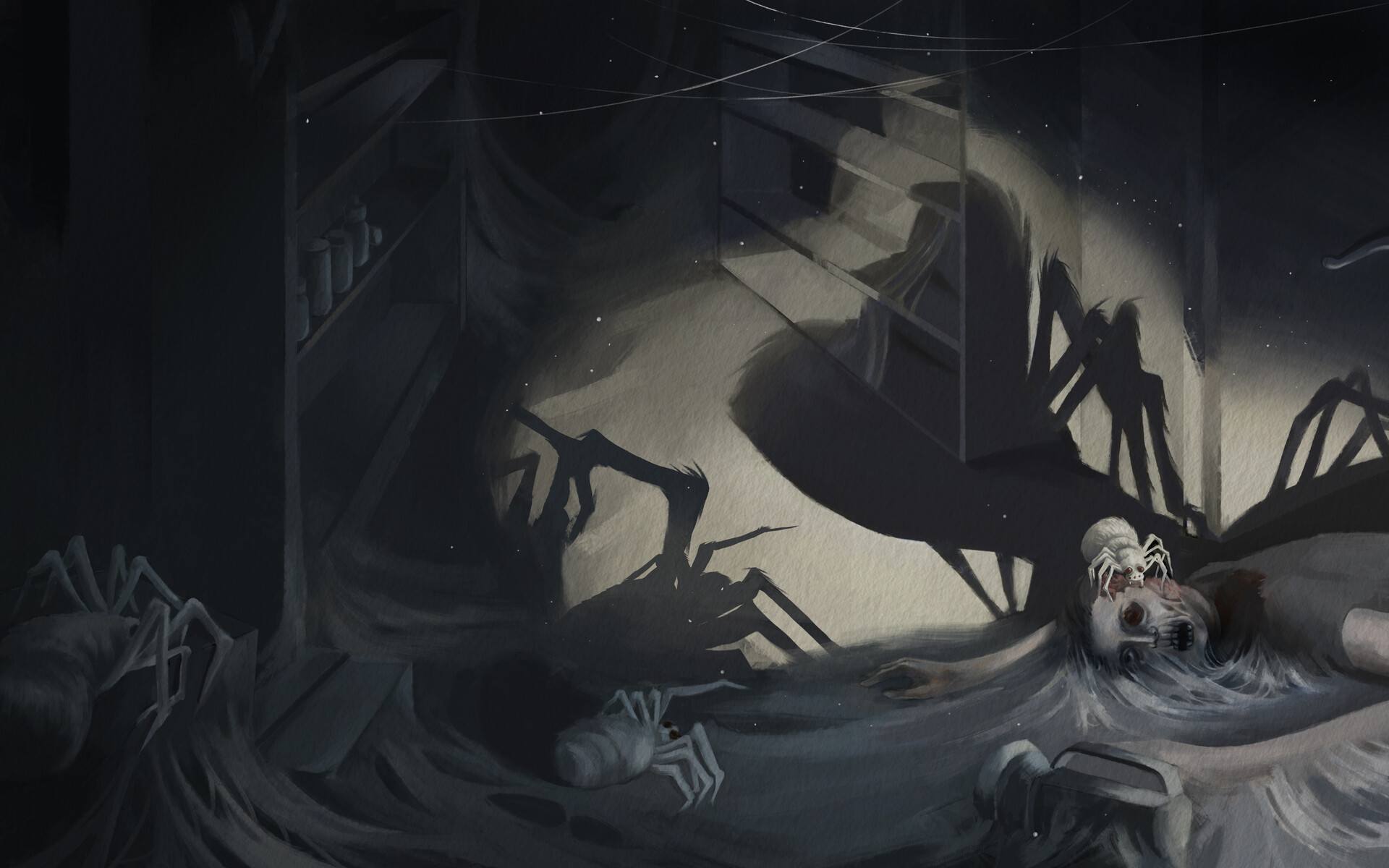 ArtStation - The Mist novel