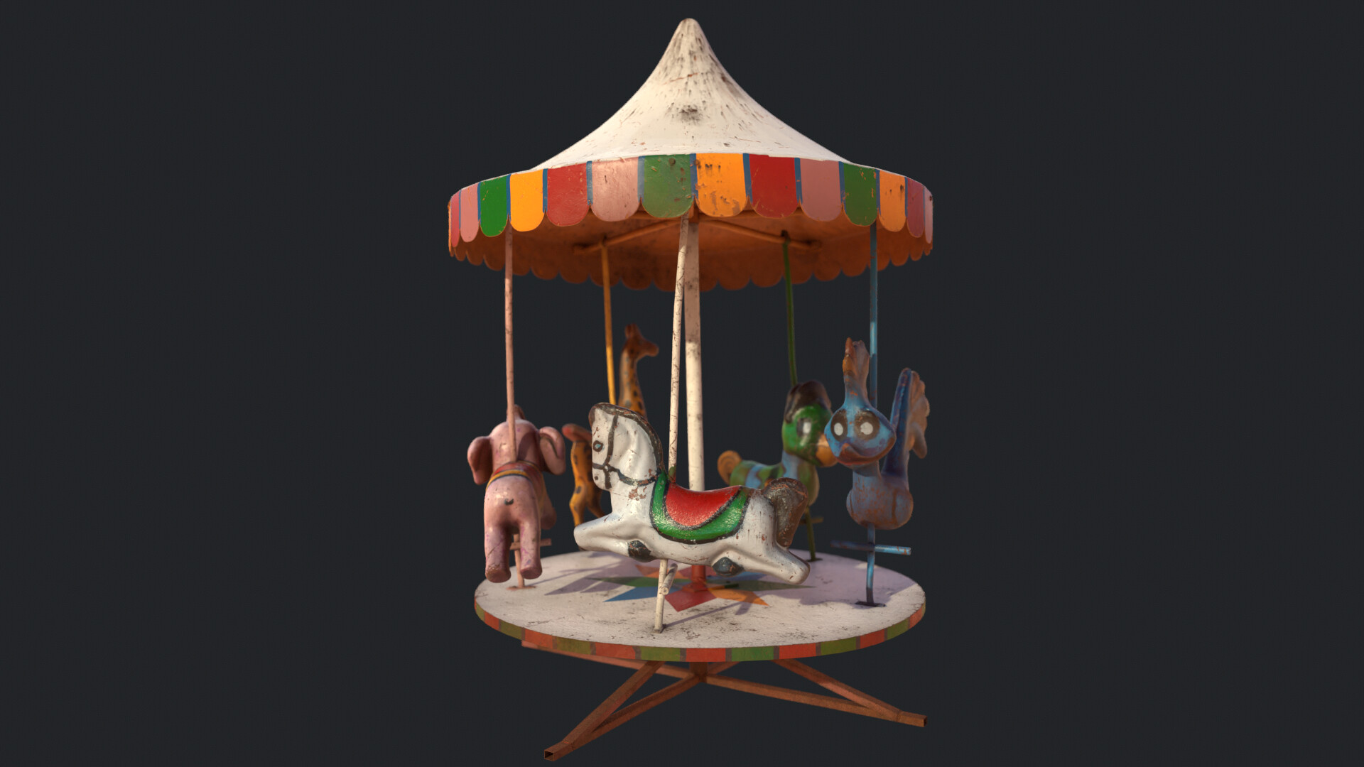 ArtStation - Creepy Carousel