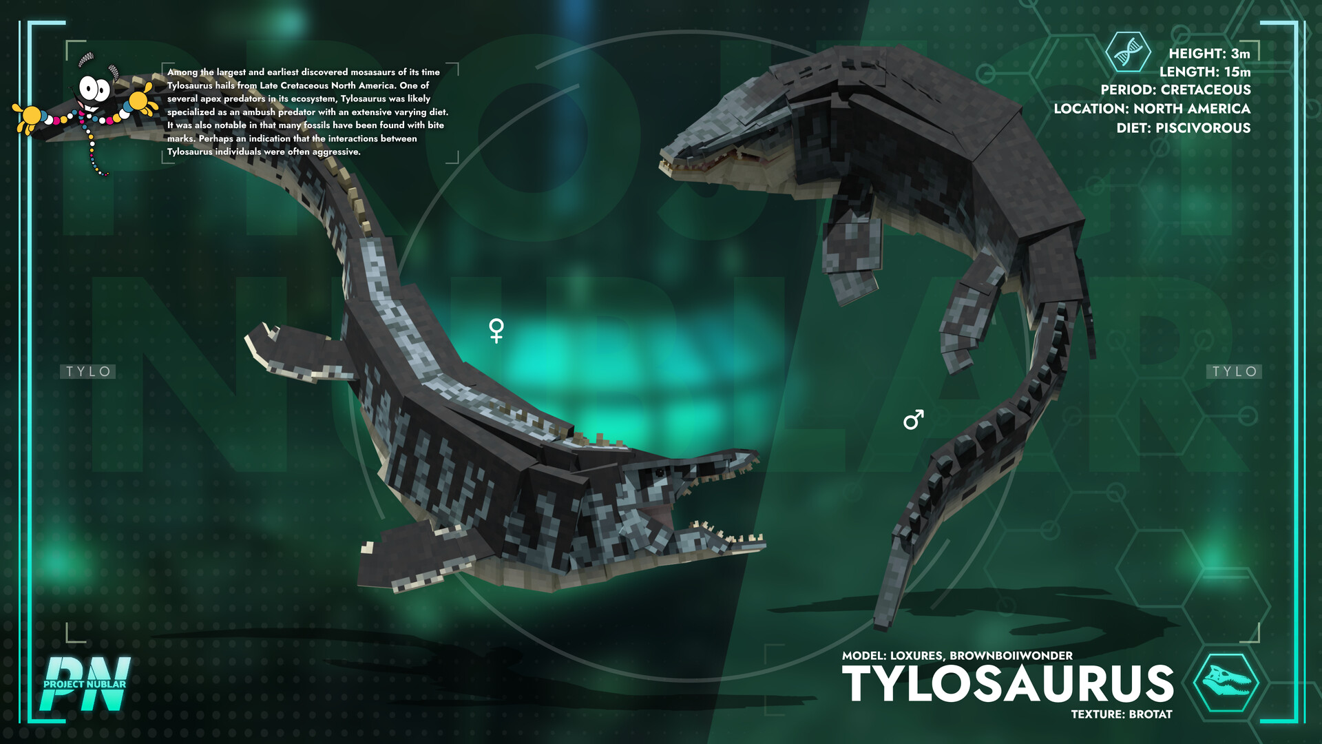 Jurassic Park Tylosaurus MOJO Tylosaurus Dinosaur Prehistoric Fish