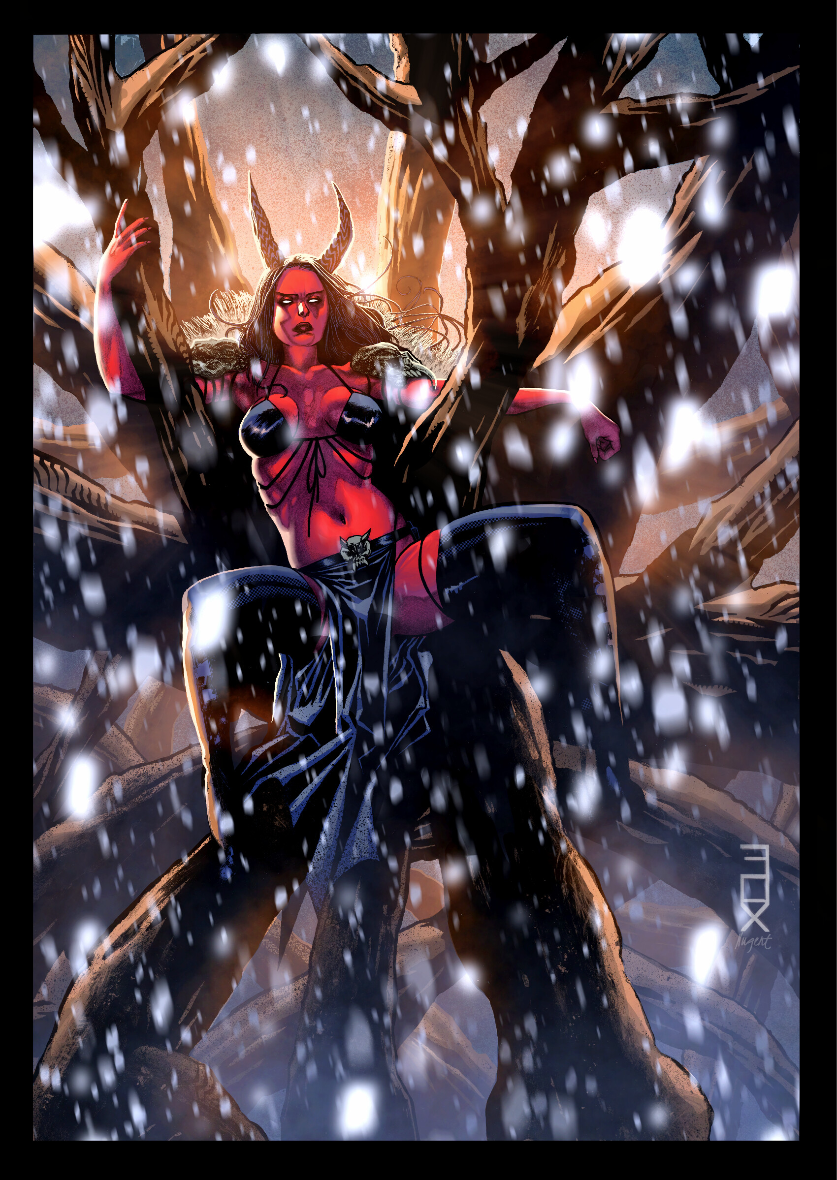 ArtStation - Vampirella/Purgatori Covers. 2021-22. Published by ...