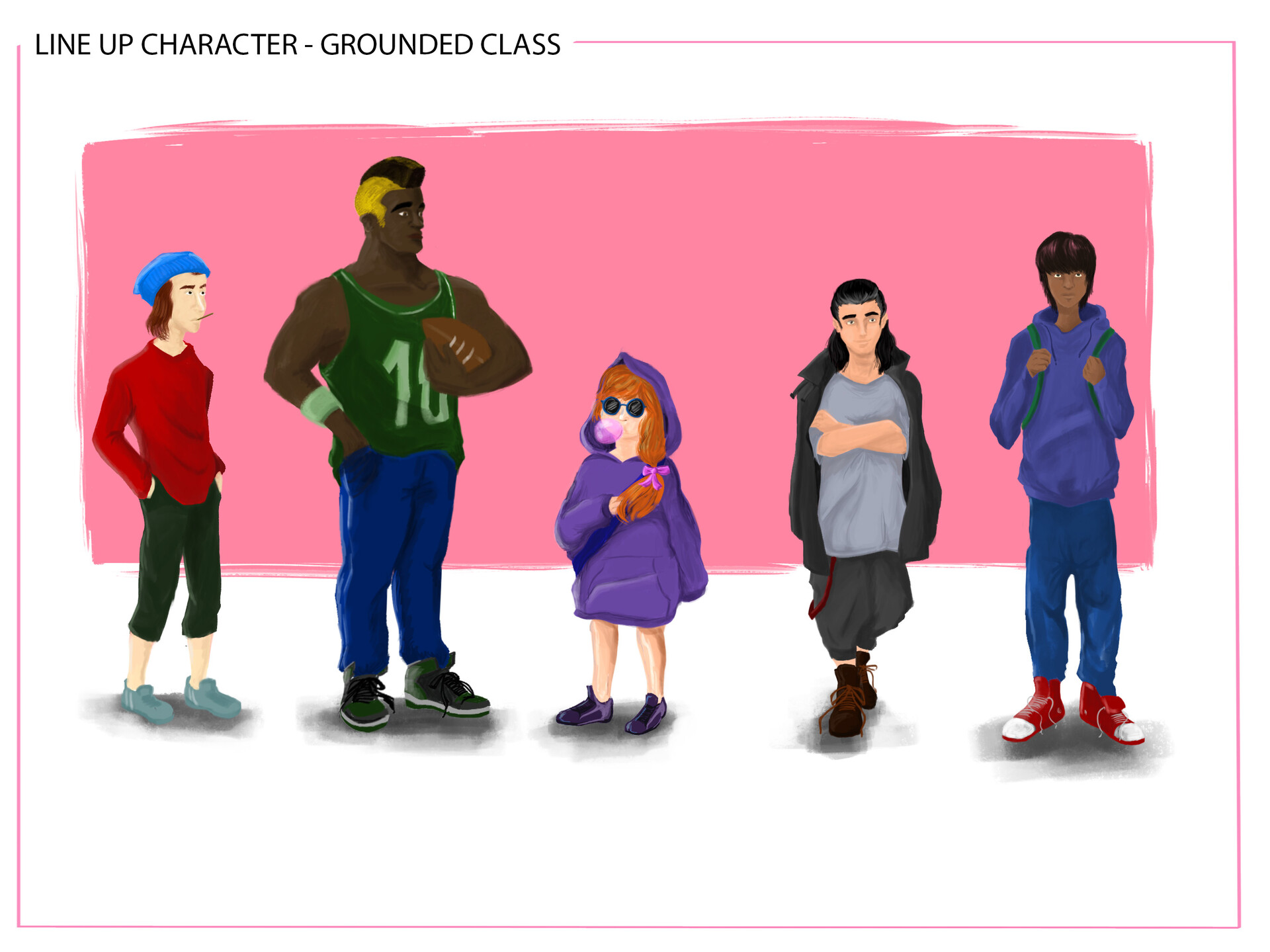 ArtStation - LineUp practice