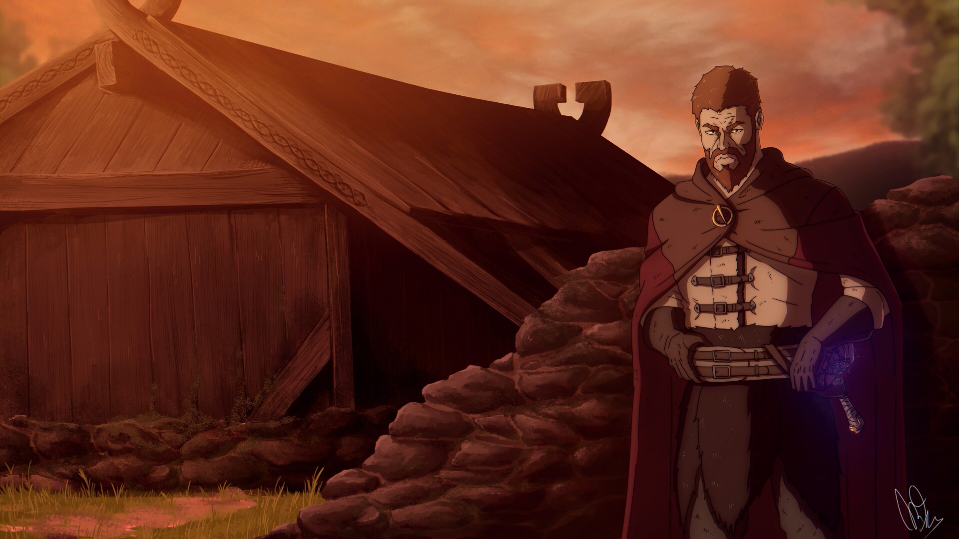 ArtStation - Thor Manga-Anime Style