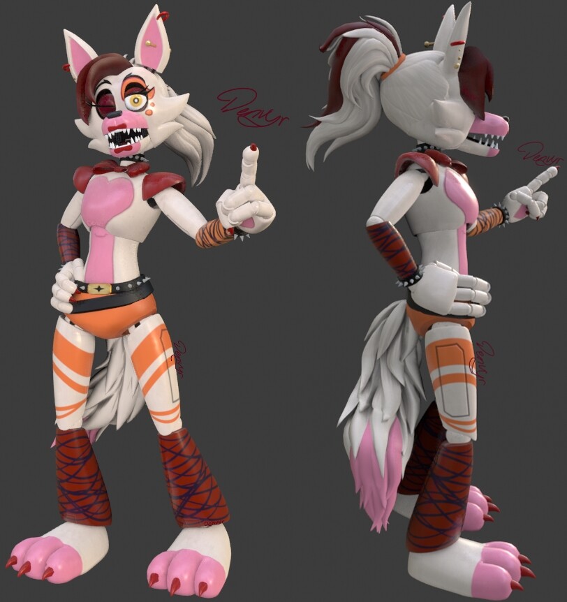 ArtStation - Glamrock Mangle