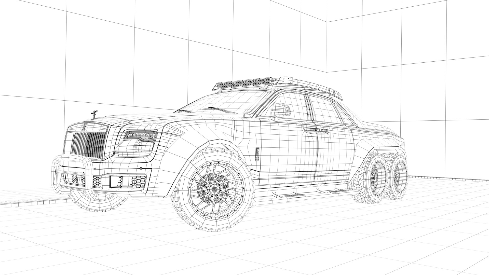 Chetan .Rajesh. Chauhan - 3D 2019 ROLLS ROYCE GHOST 6X6