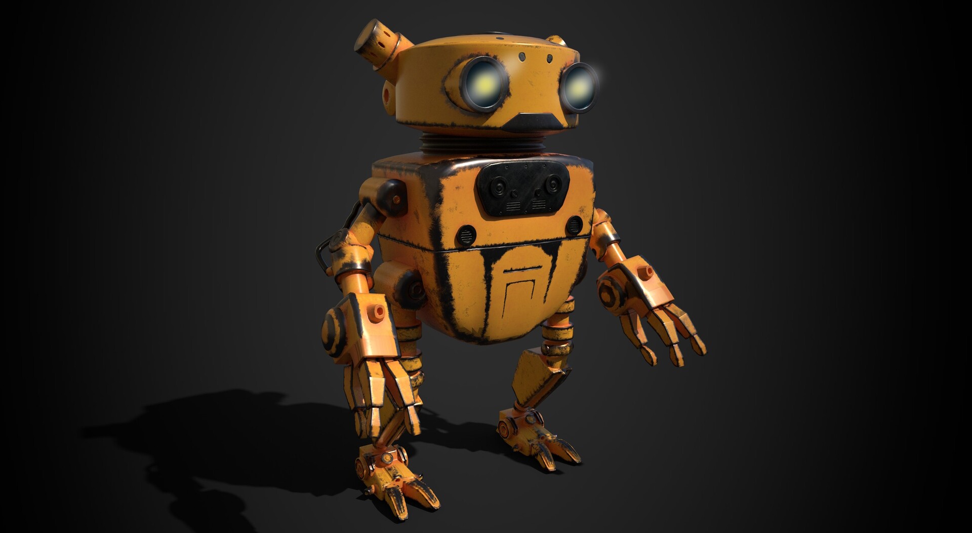 ArtStation - alien robotic model