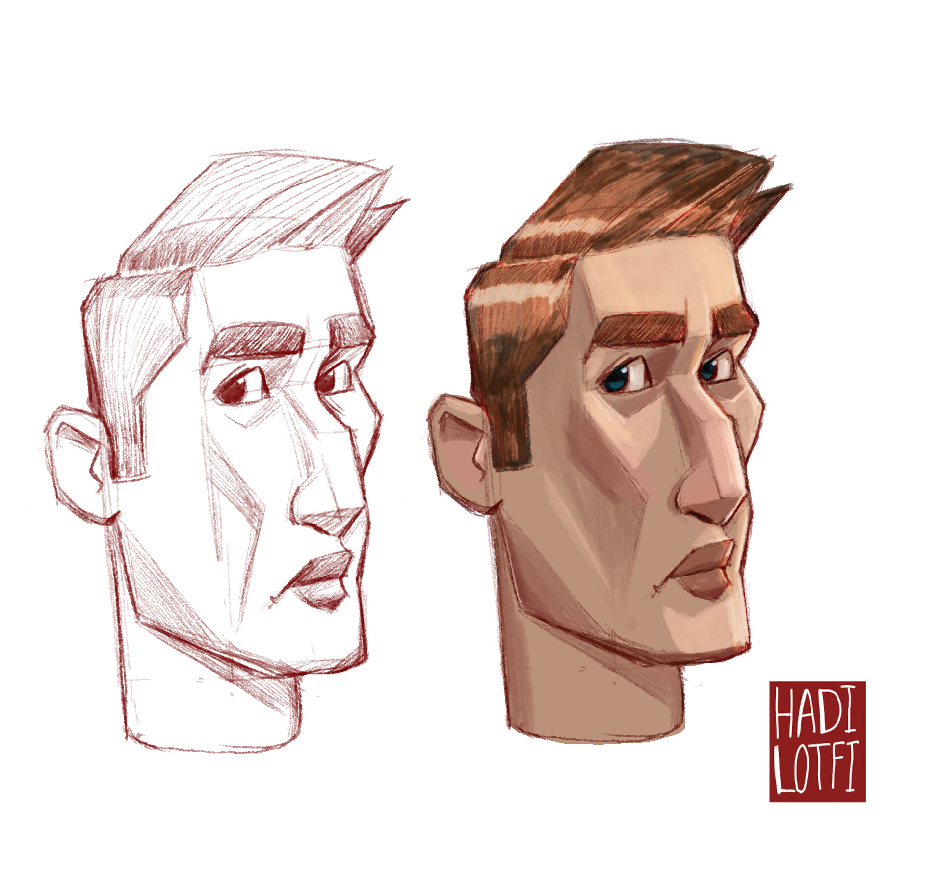 ArtStation - Character Sketch 1