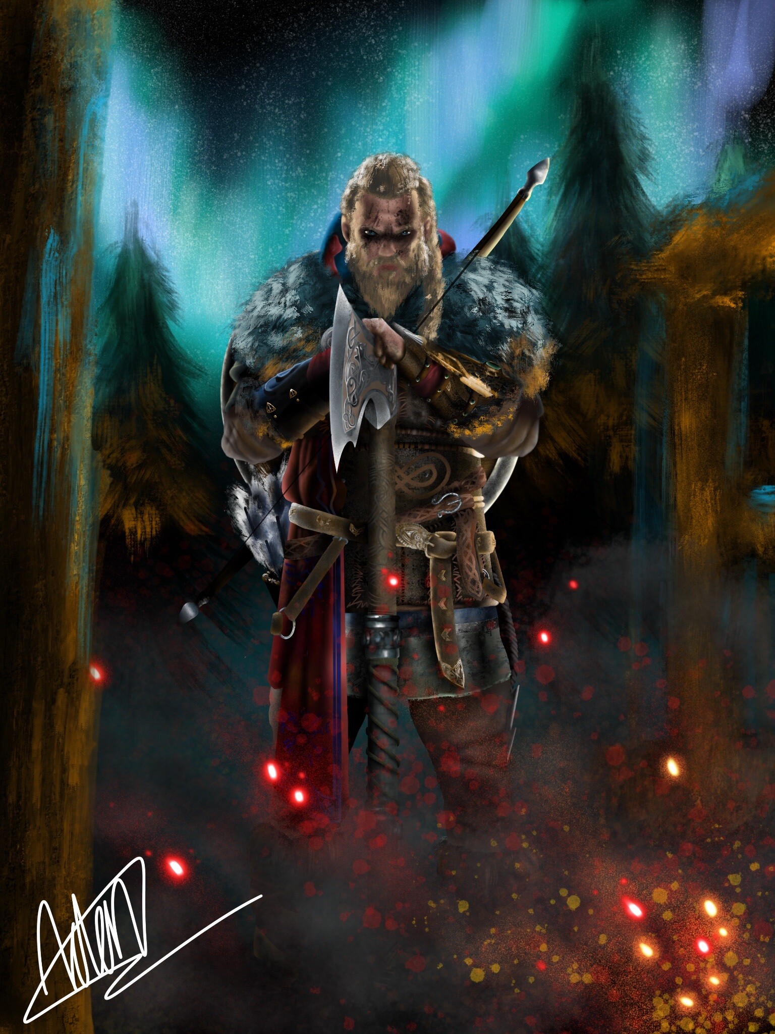 ArtStation - Eivor piece