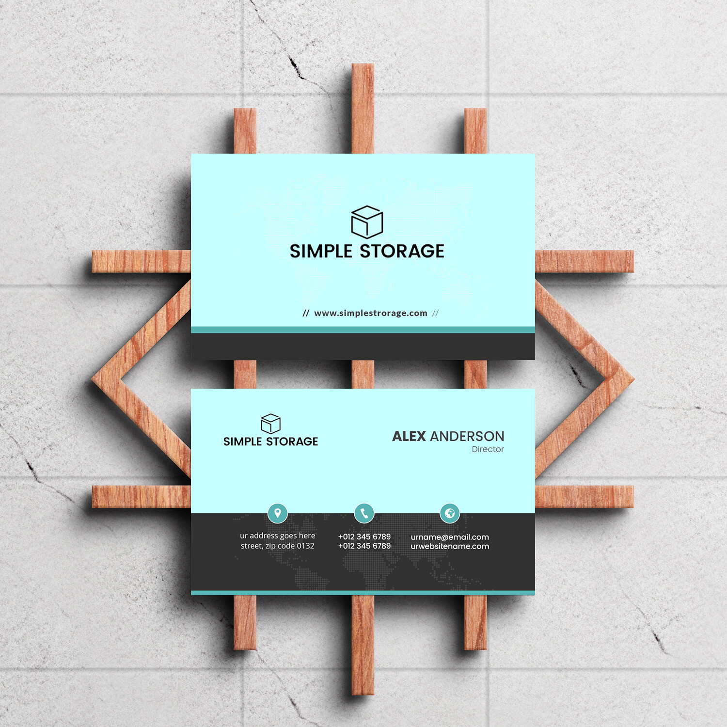 ArtStation - Simple Storage Business Card Concepts | Graphic Designs