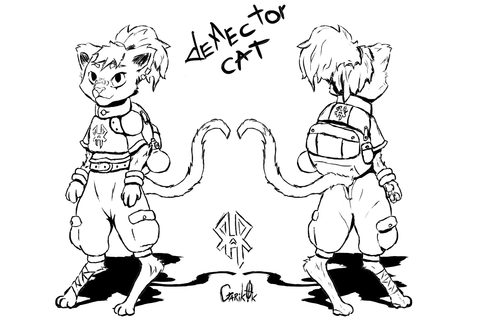 ArtStation - Defector Cat