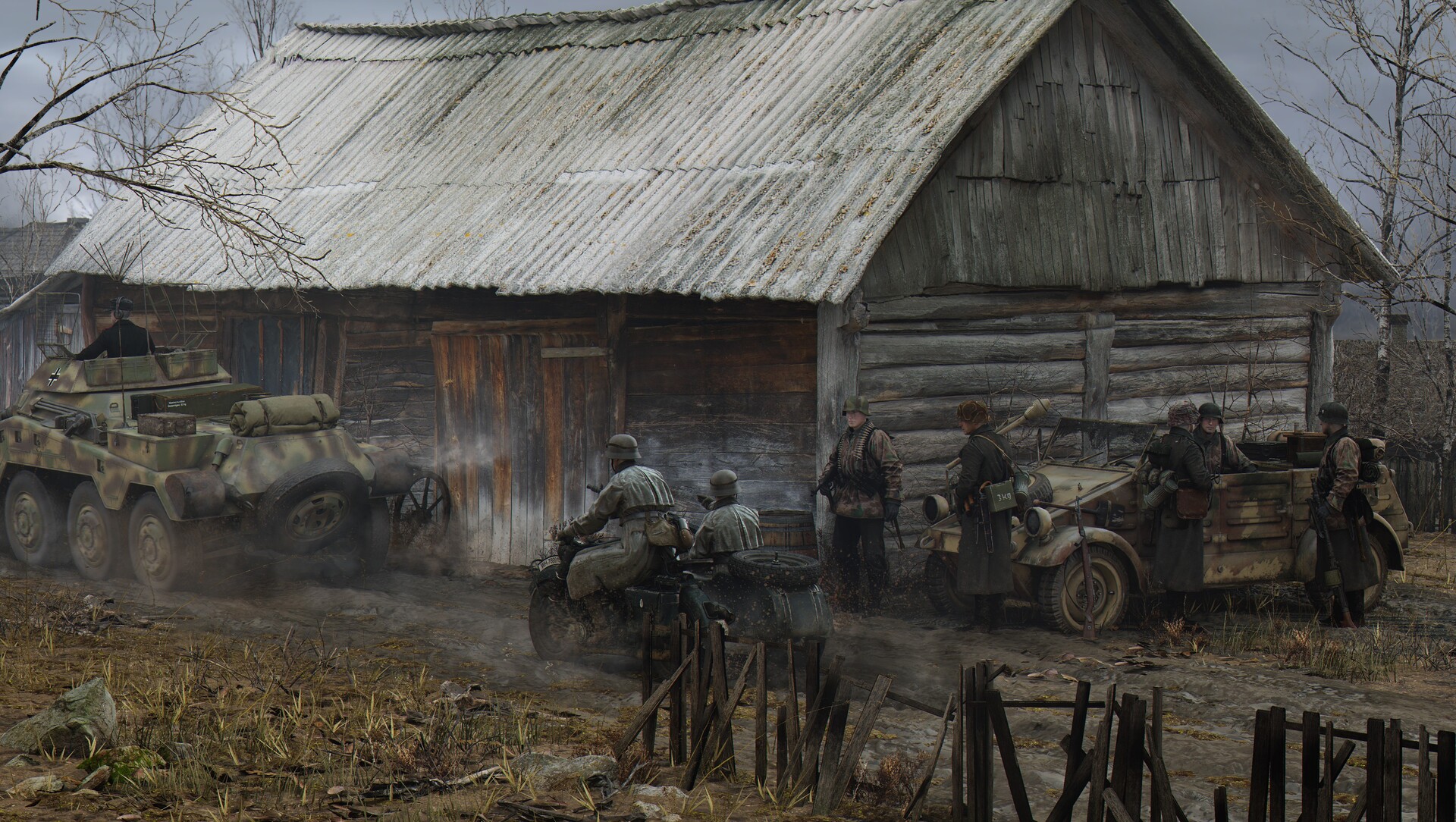 ArtStation - Slogging Through the Mud