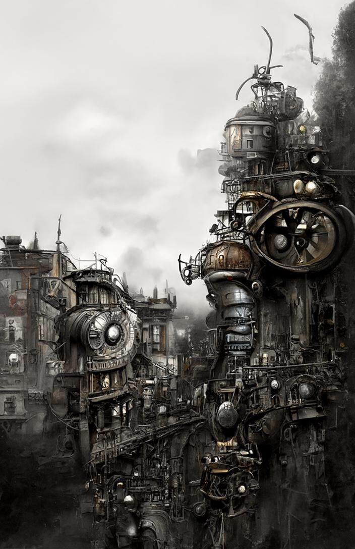 ArtStation - Machine - Machinarium