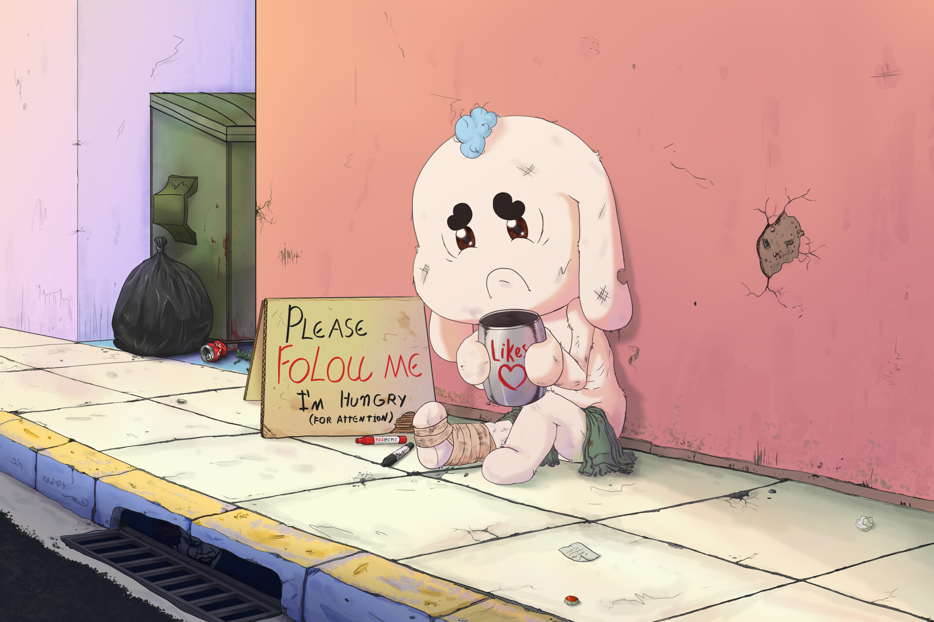 ArtStation - Begging for likes