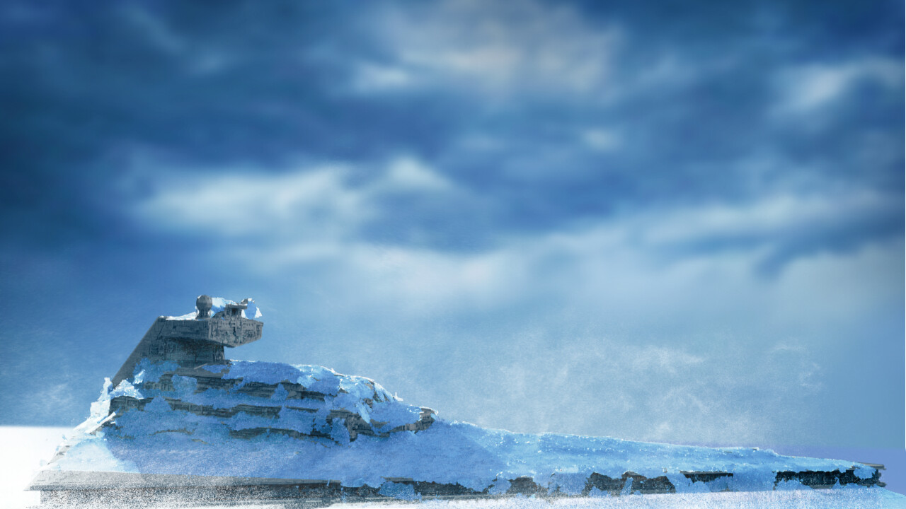 ArtStation - Destroyer in ice