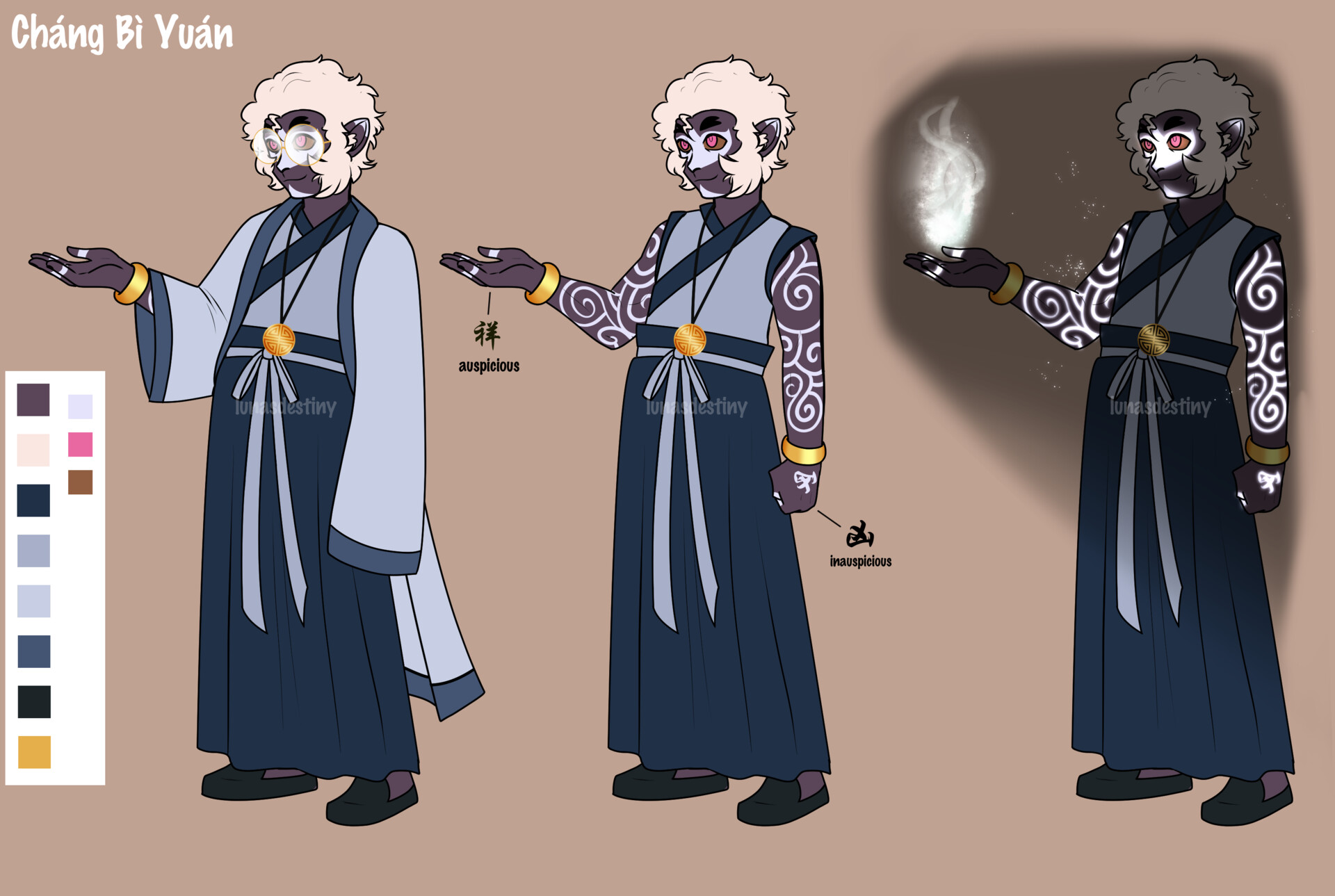 ArtStation - 4 Mystic Monkeys