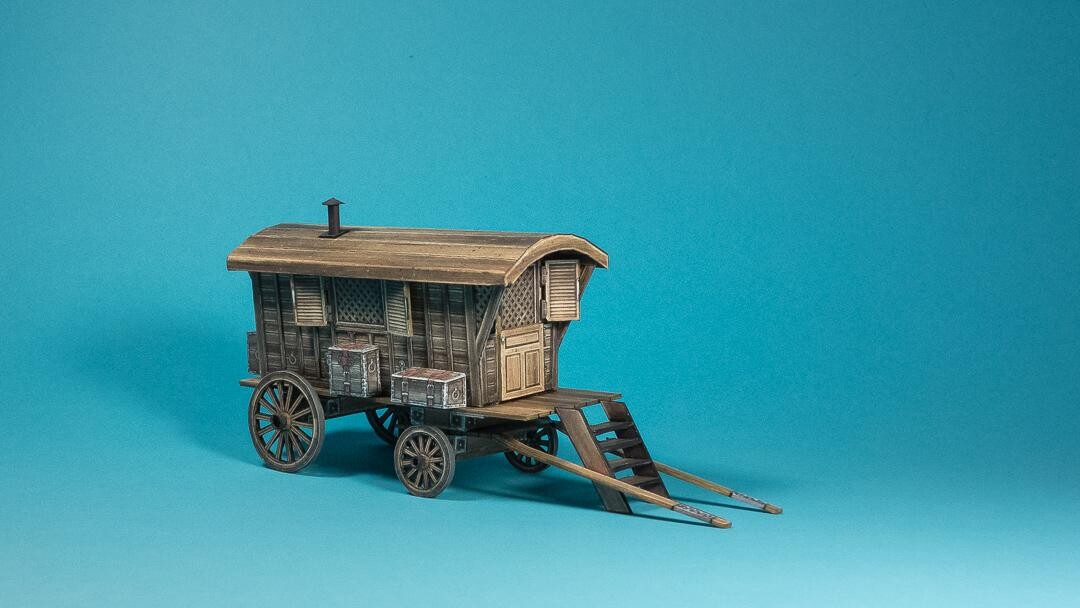 ArtStation - Travelwagon Papercraft