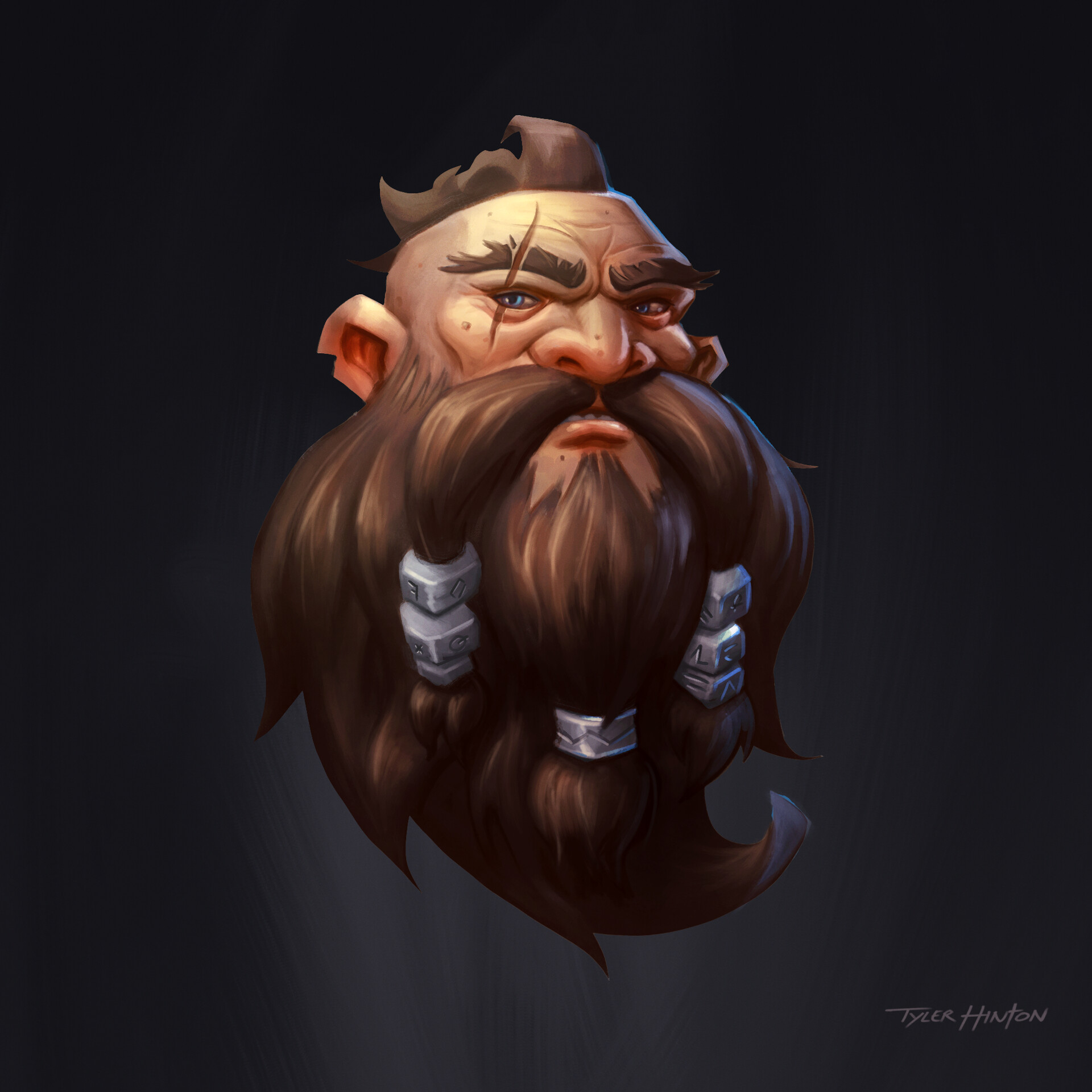 ArtStation - Dwarf Portrait