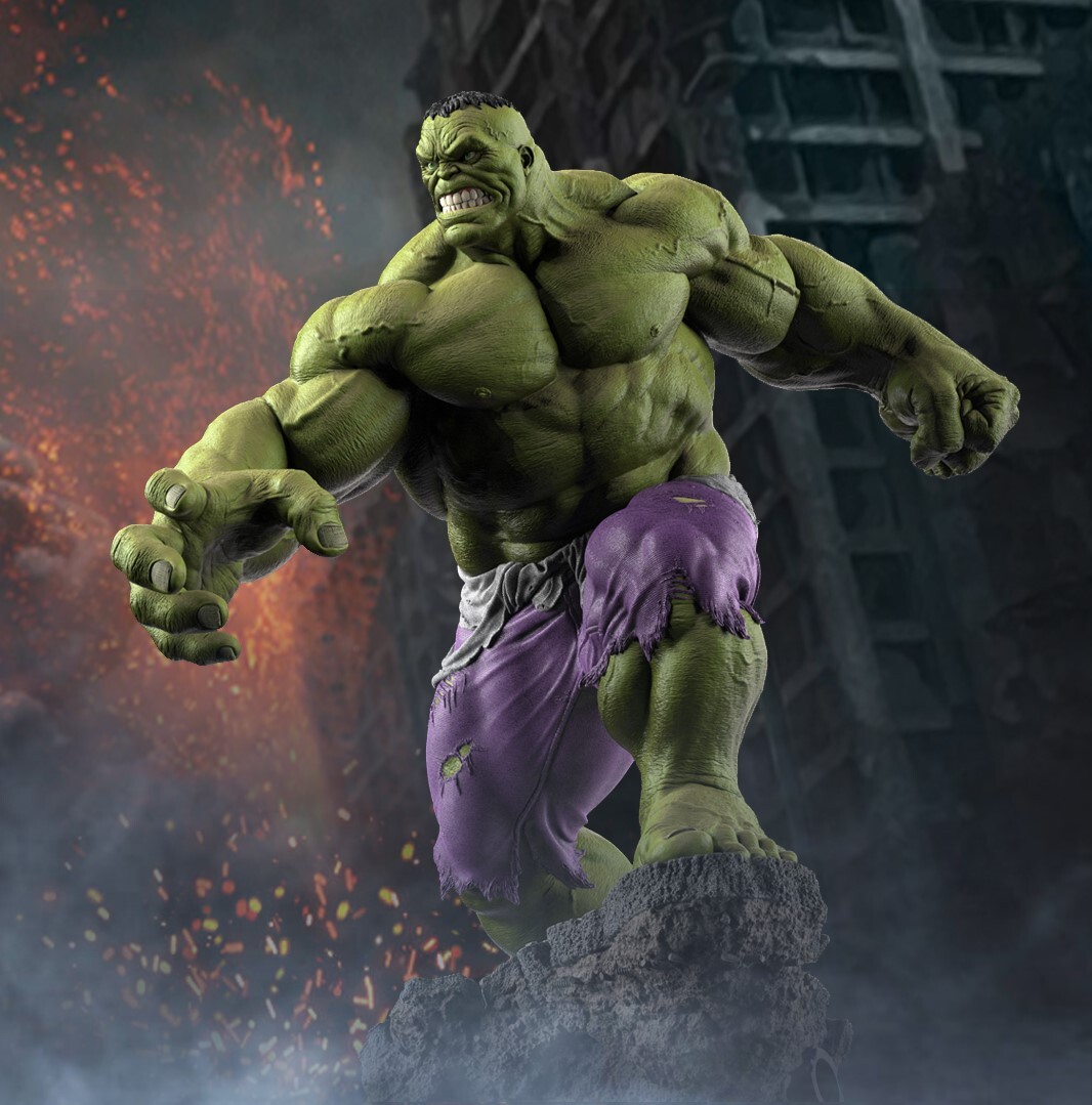 ArtStation - HULK the emeral giant!